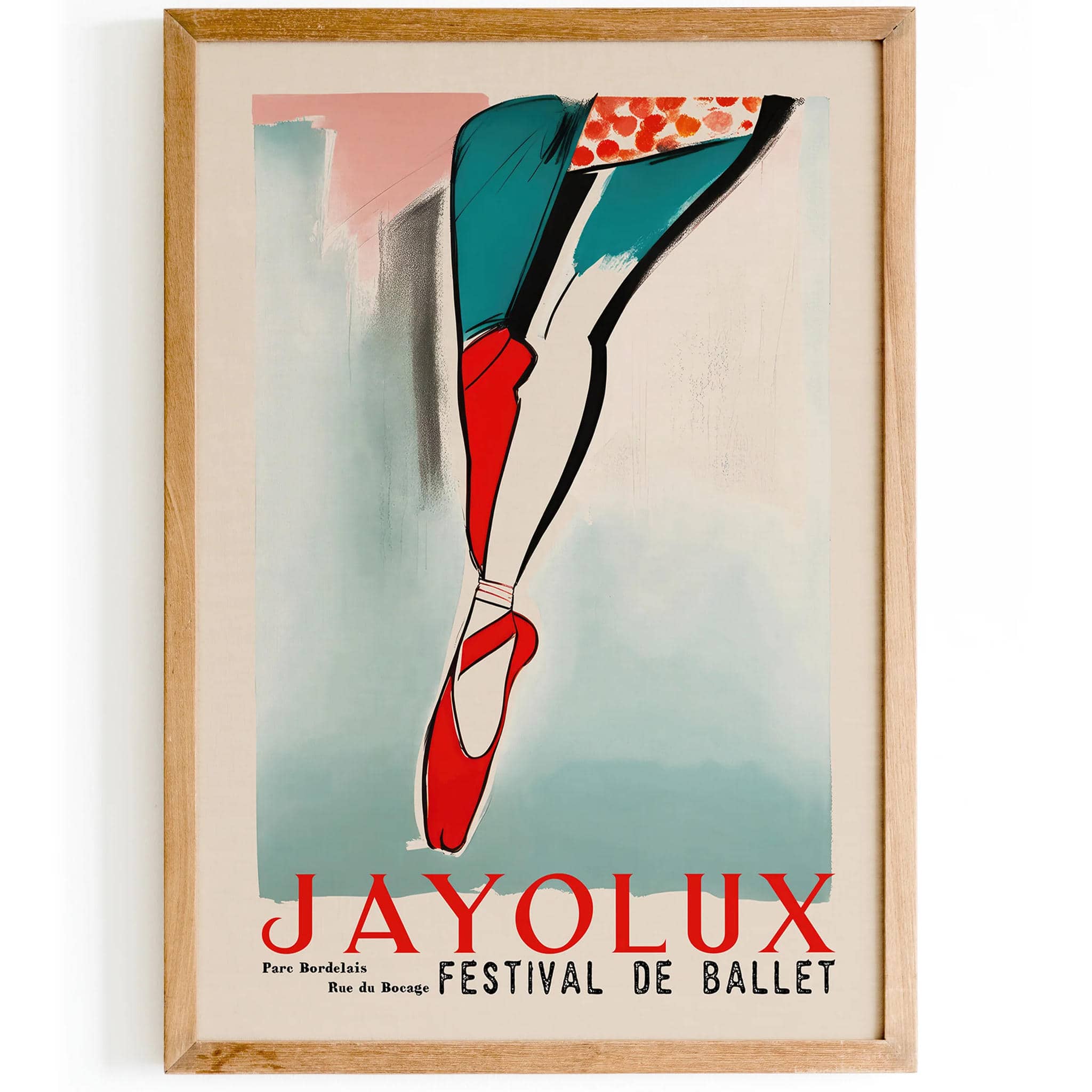 Festival De Ballet - French Ballerina Poster – HypeSheriff