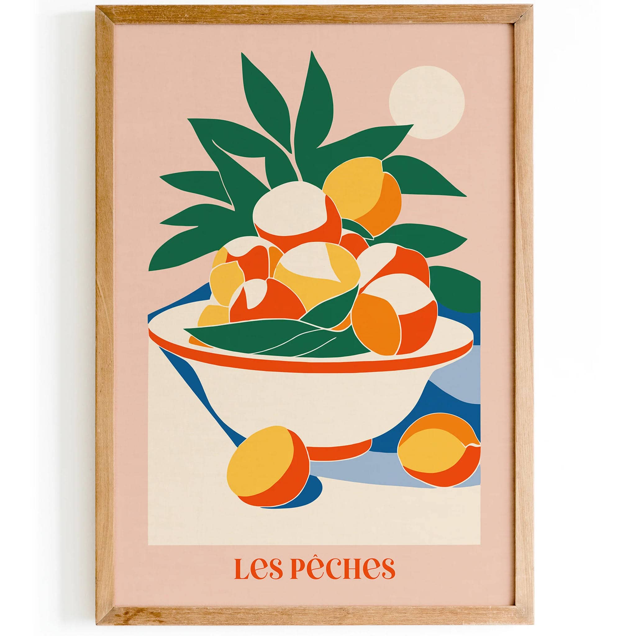 Les Peches, French Kitchen Art Print 2024 – HypeSheriff