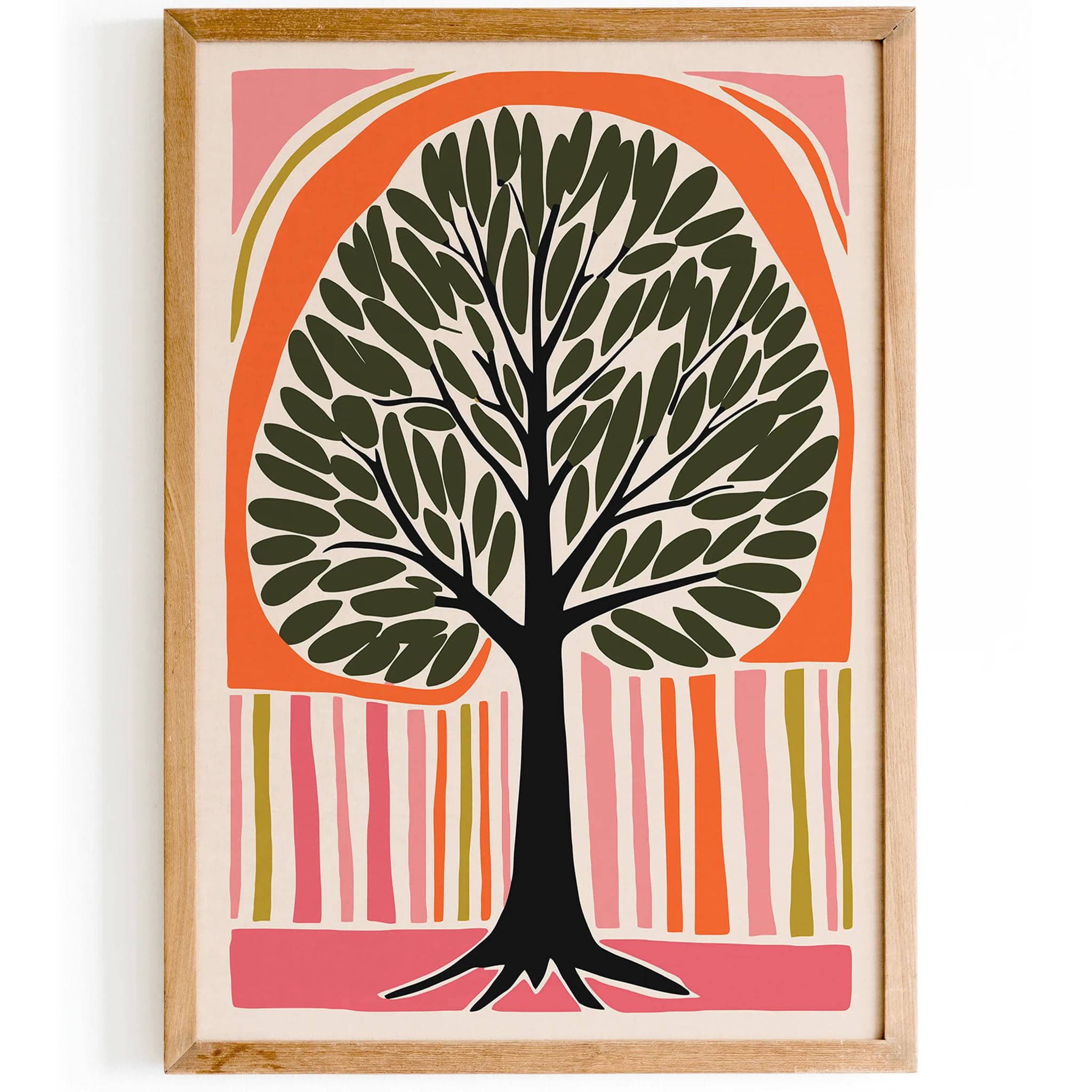 Colorful Tree Print Kids Room Decor – HypeSheriff