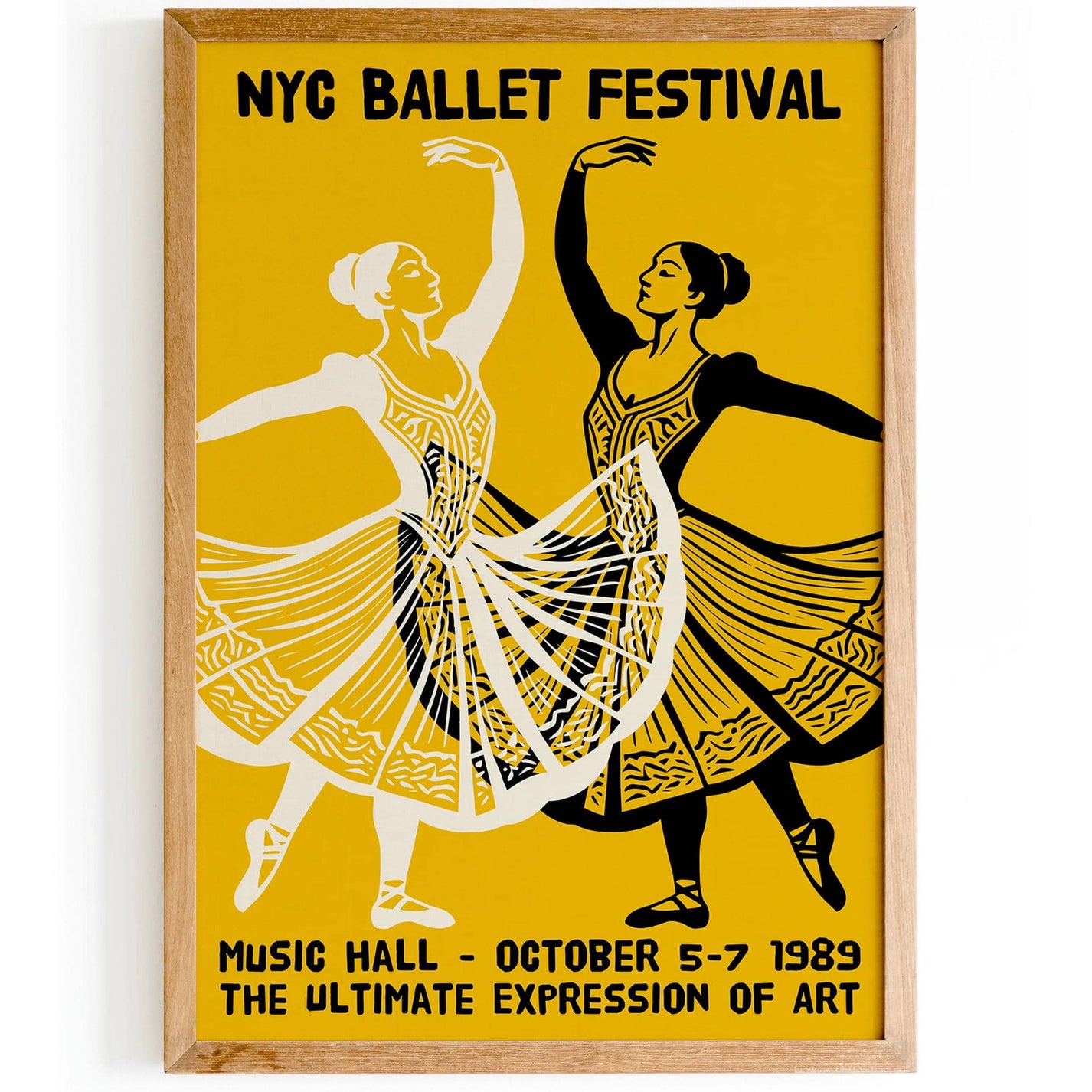 NYC Ballet 1989 Retro Poster – HypeSheriff