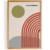 California Geometric Retro Wall Art – HypeSheriff