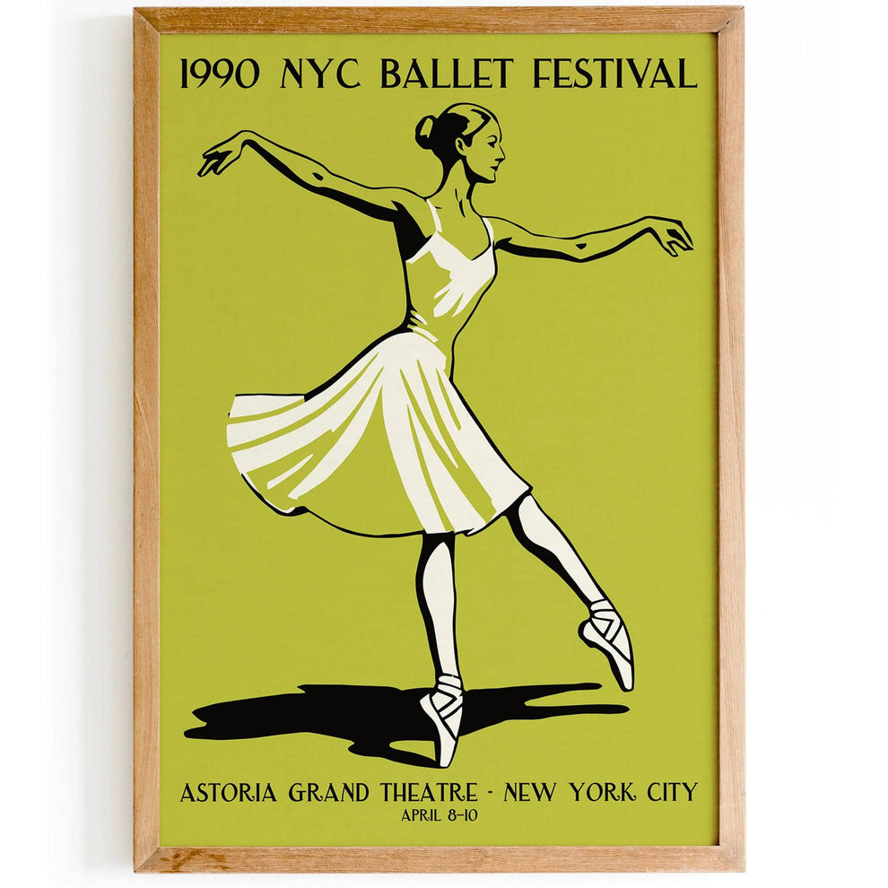 NYC Ballet Festival 1990 Poster – HypeSheriff