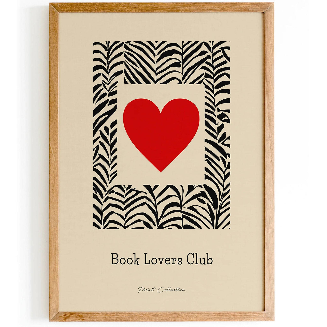 Book Lovers Club Art Print – HypeSheriff