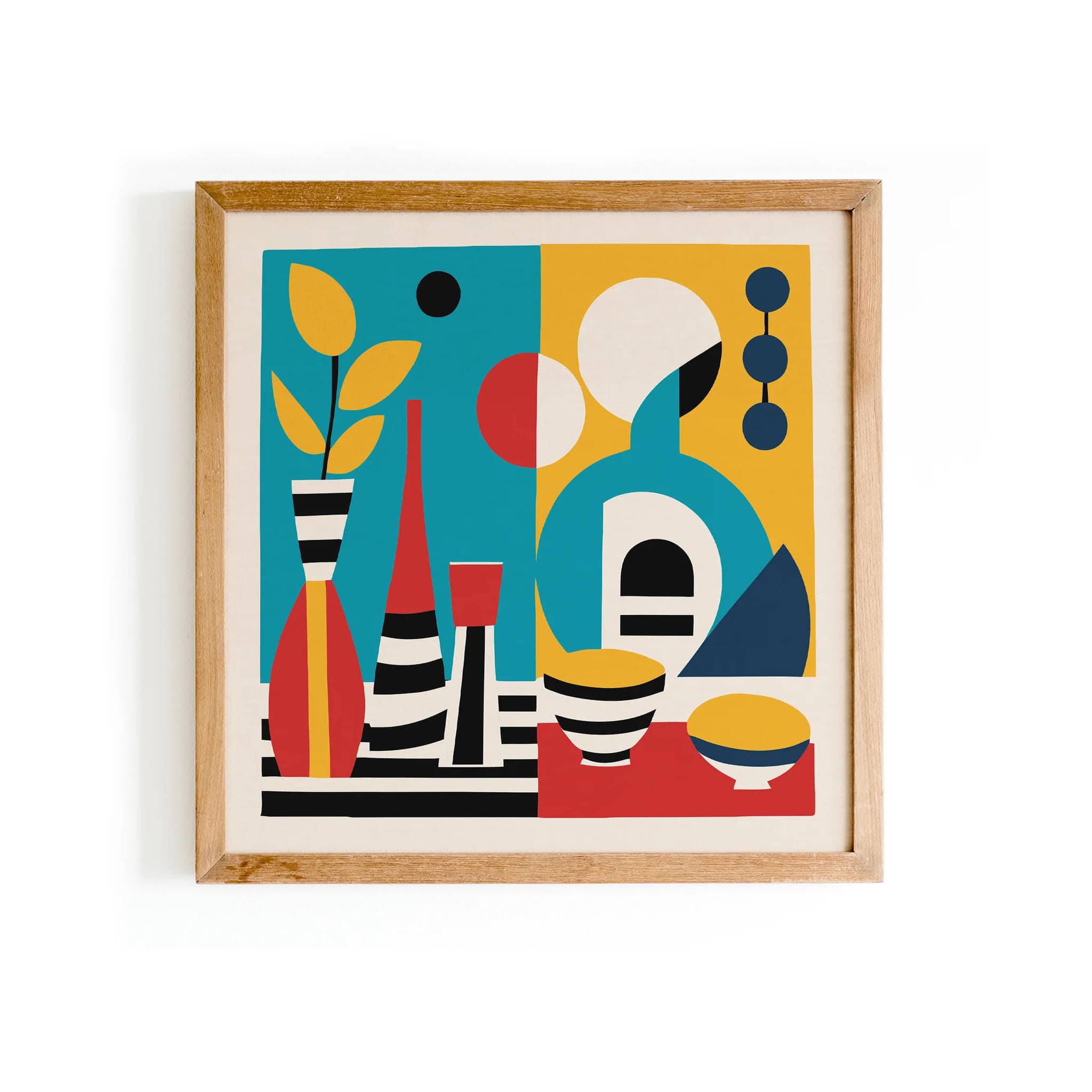 Modern Contemporary Abstract Square Wall Art – HypeSheriff
