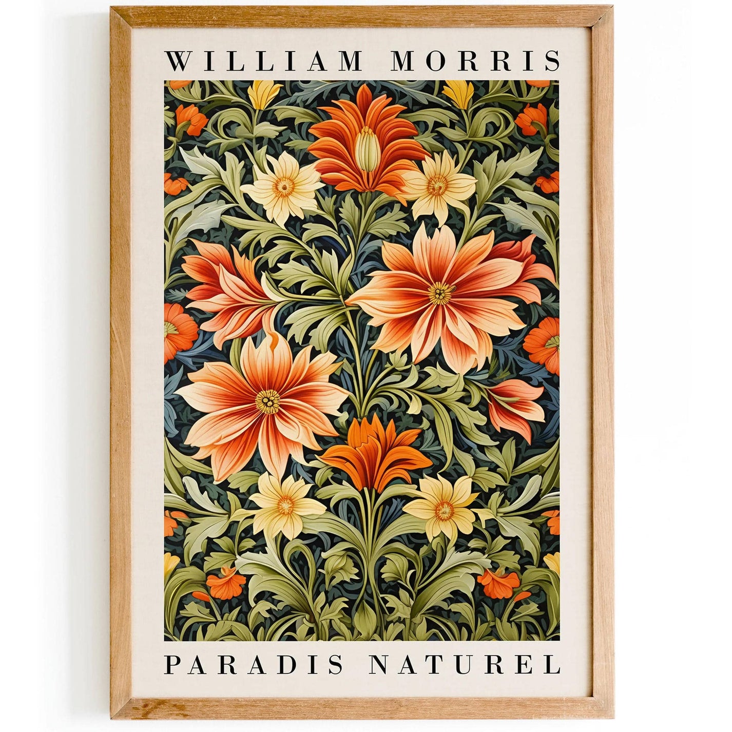 Victorian Vignette William Morris Wall Art – HypeSheriff