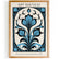 Art Nouveau Floral Blue Wall Art – HypeSheriff