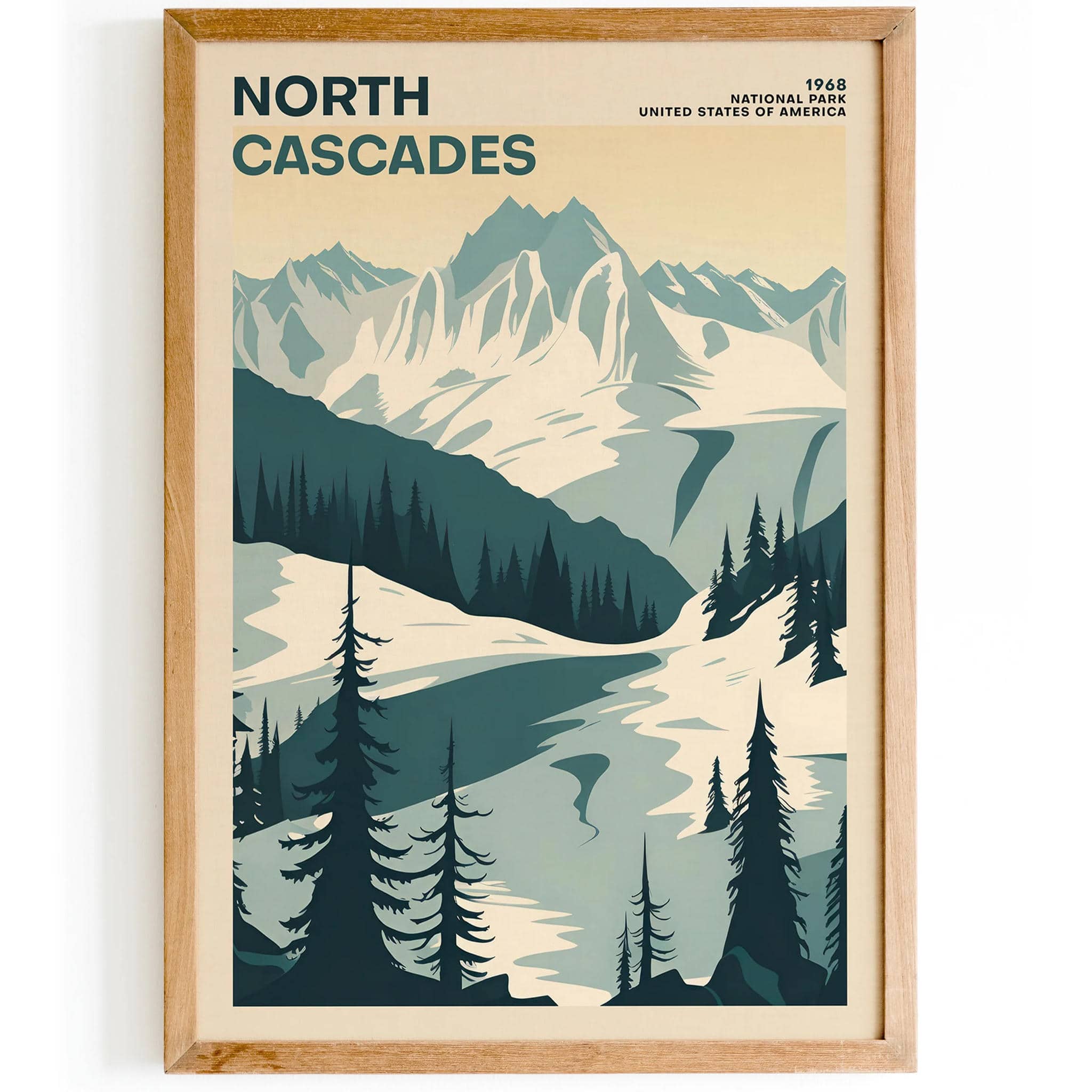 North Cascades National Park Poster – HypeSheriff