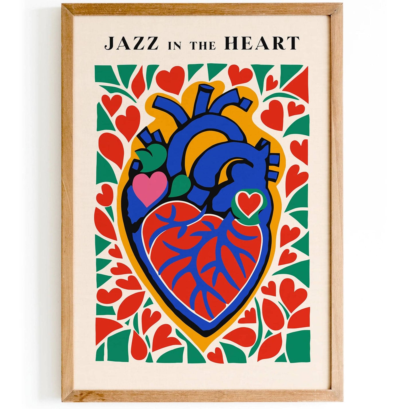 Jazz in the Heart Music Poster – HypeSheriff