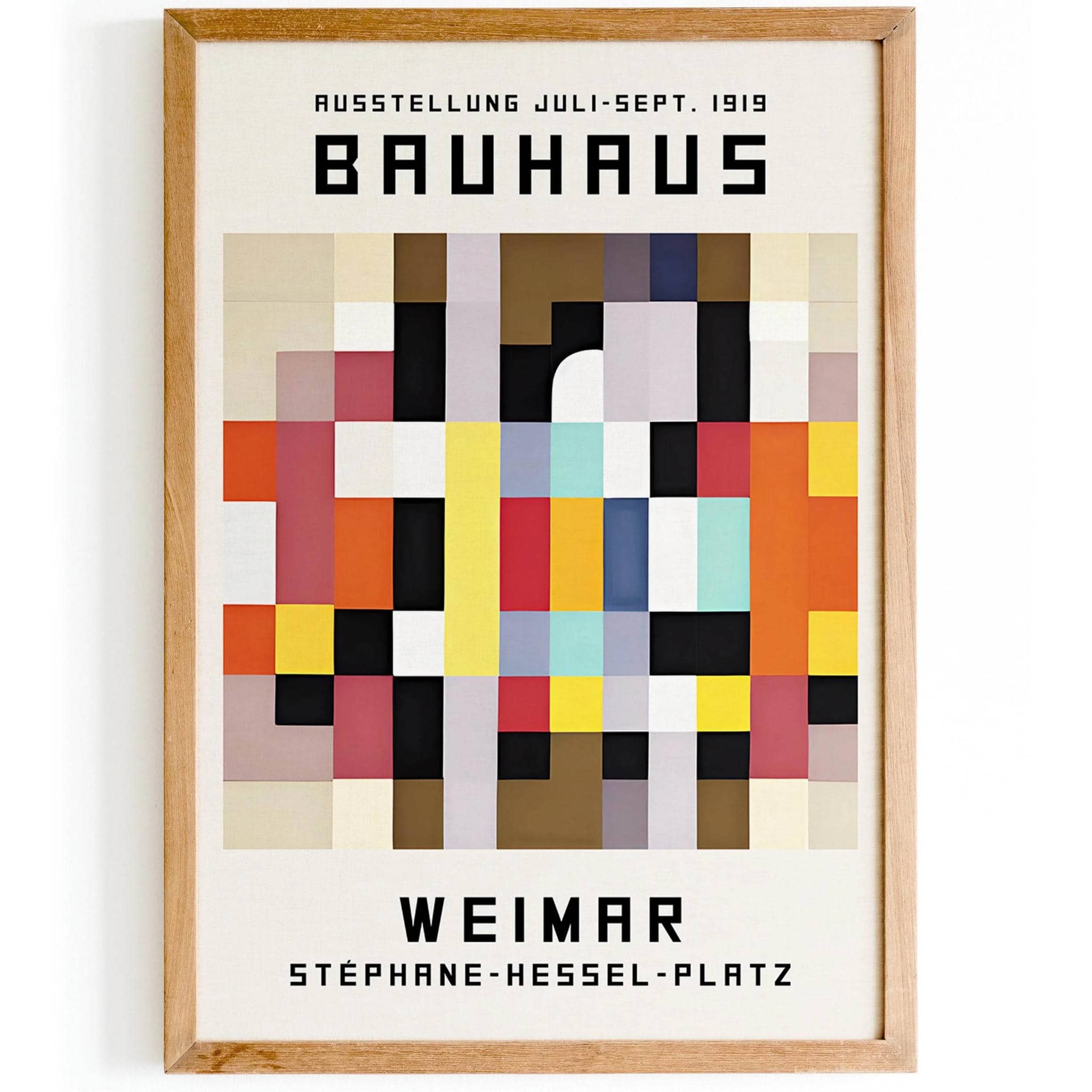 Retro Weimar Bauhaus Poster – HypeSheriff