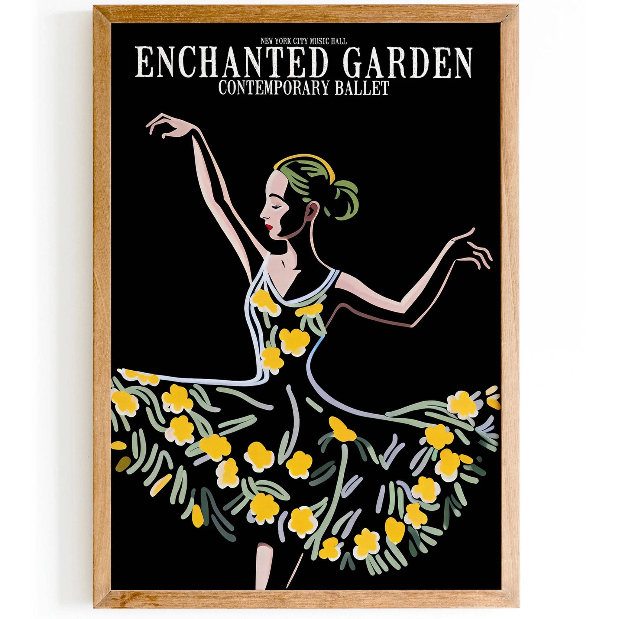 NYC ENCHANTED GARDEN Ballet Poster – HypeSheriff