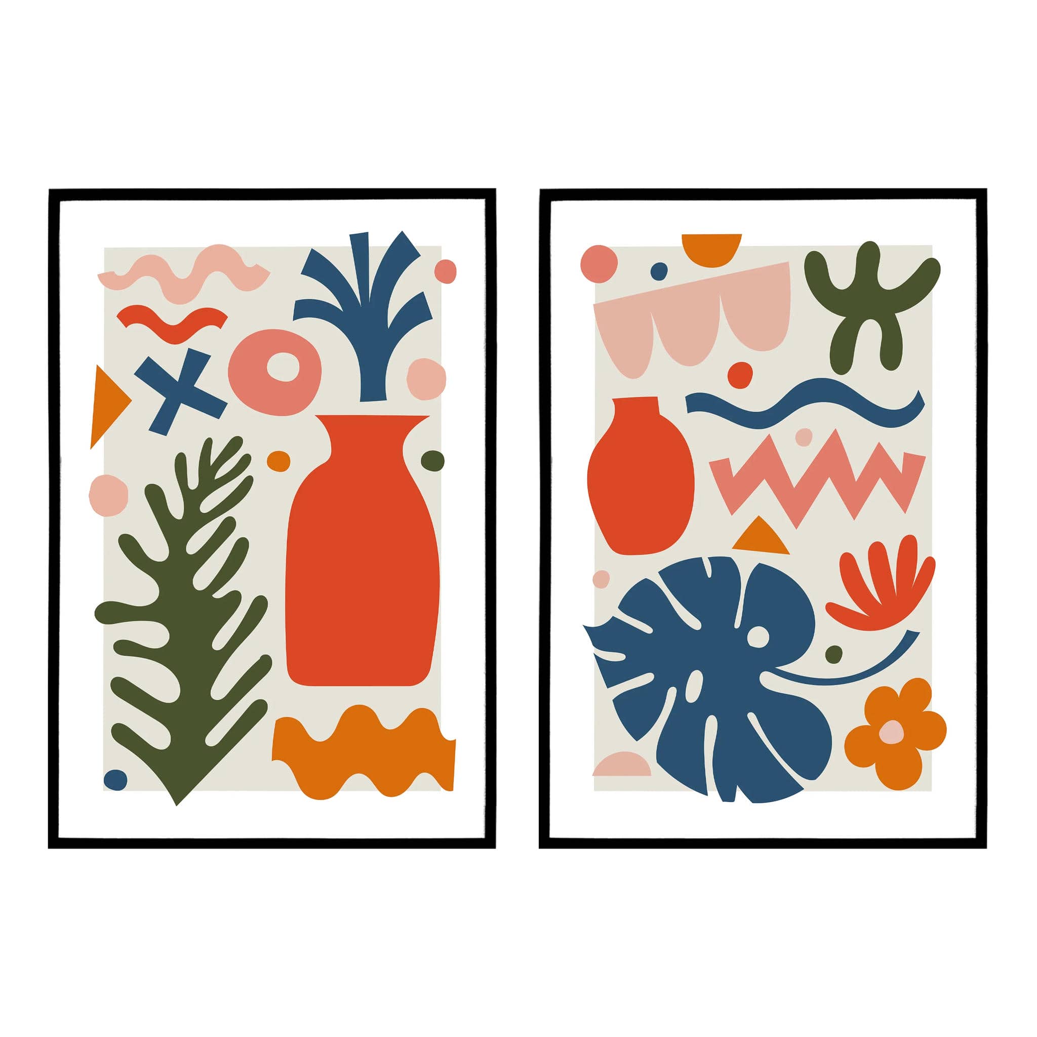 Set of 2 Paper Cutouts Poster – HypeSheriff