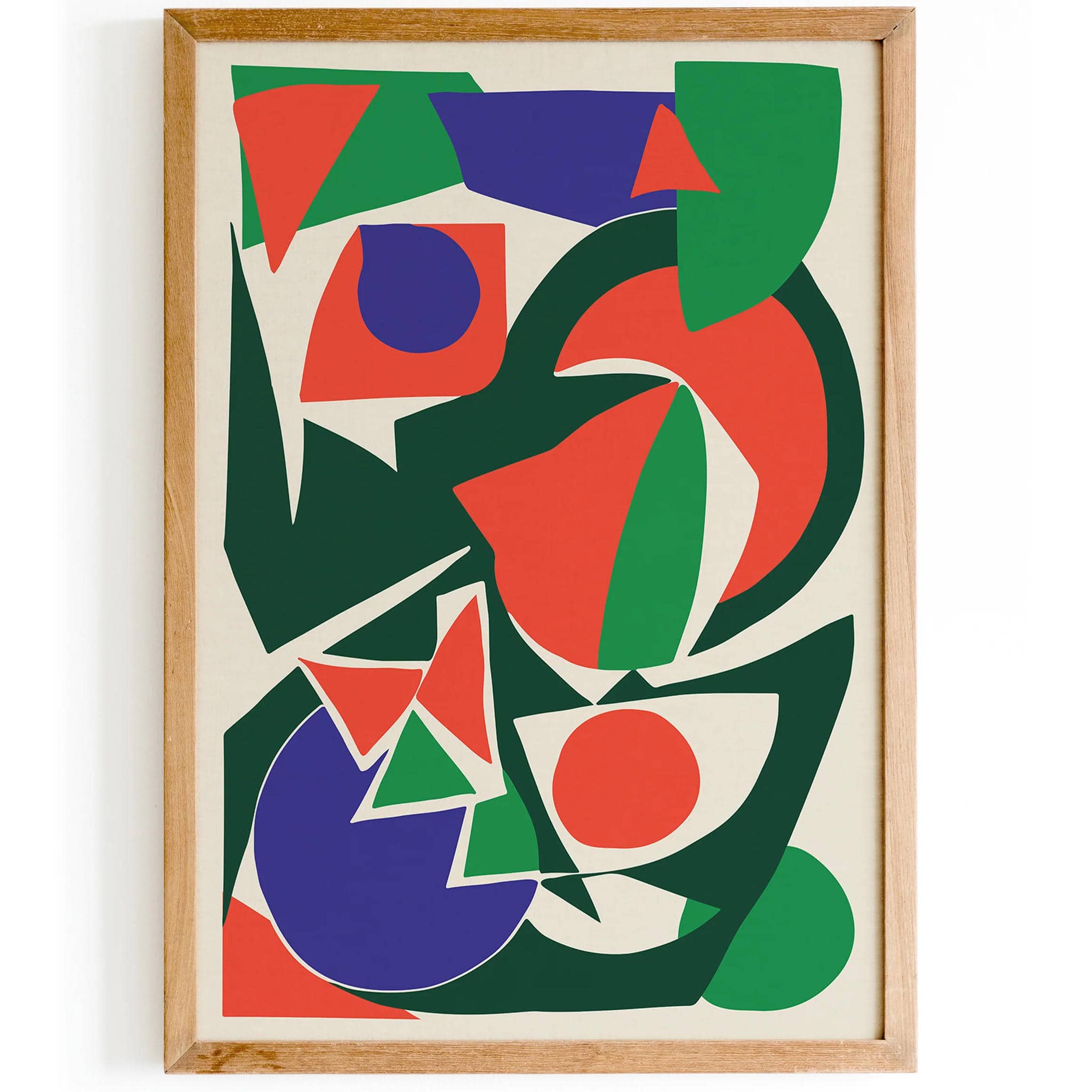 Abstract Paper Cutouts Poster – HypeSheriff