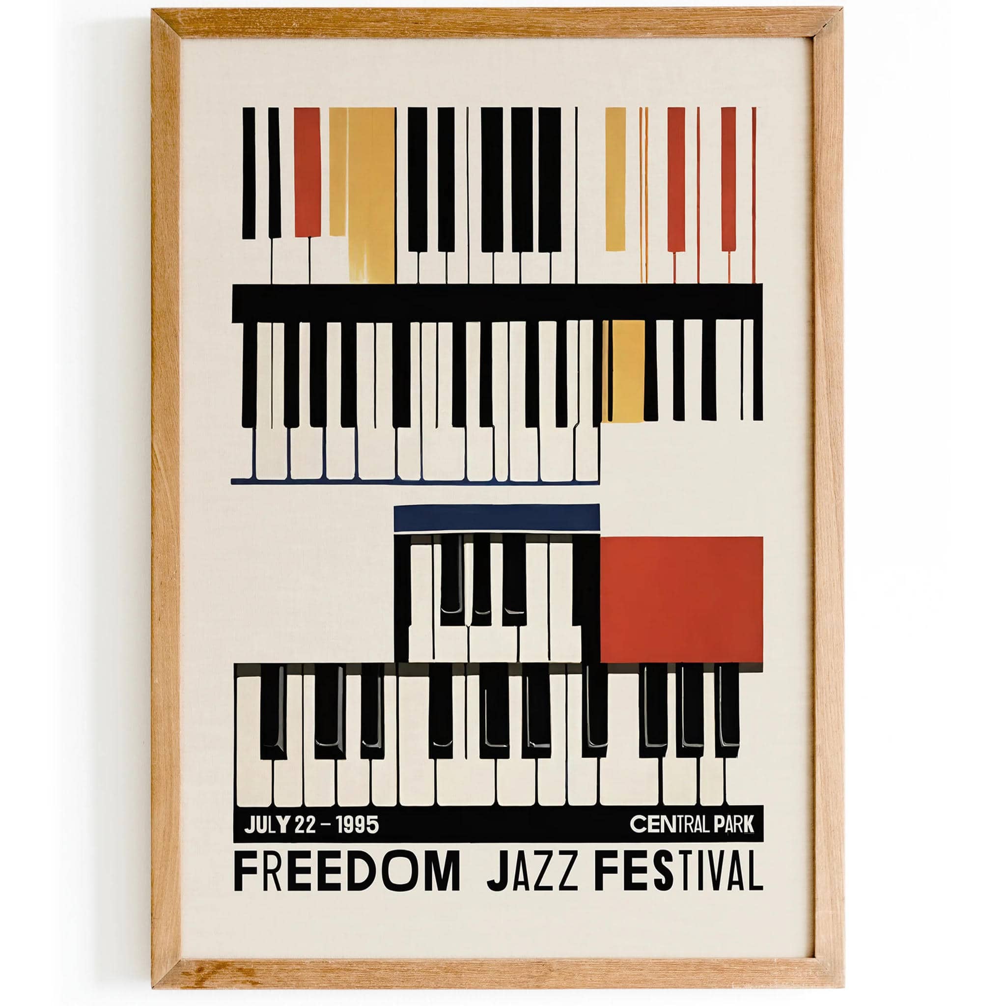 Freedom Jazz Festival 1995 Poster – HypeSheriff