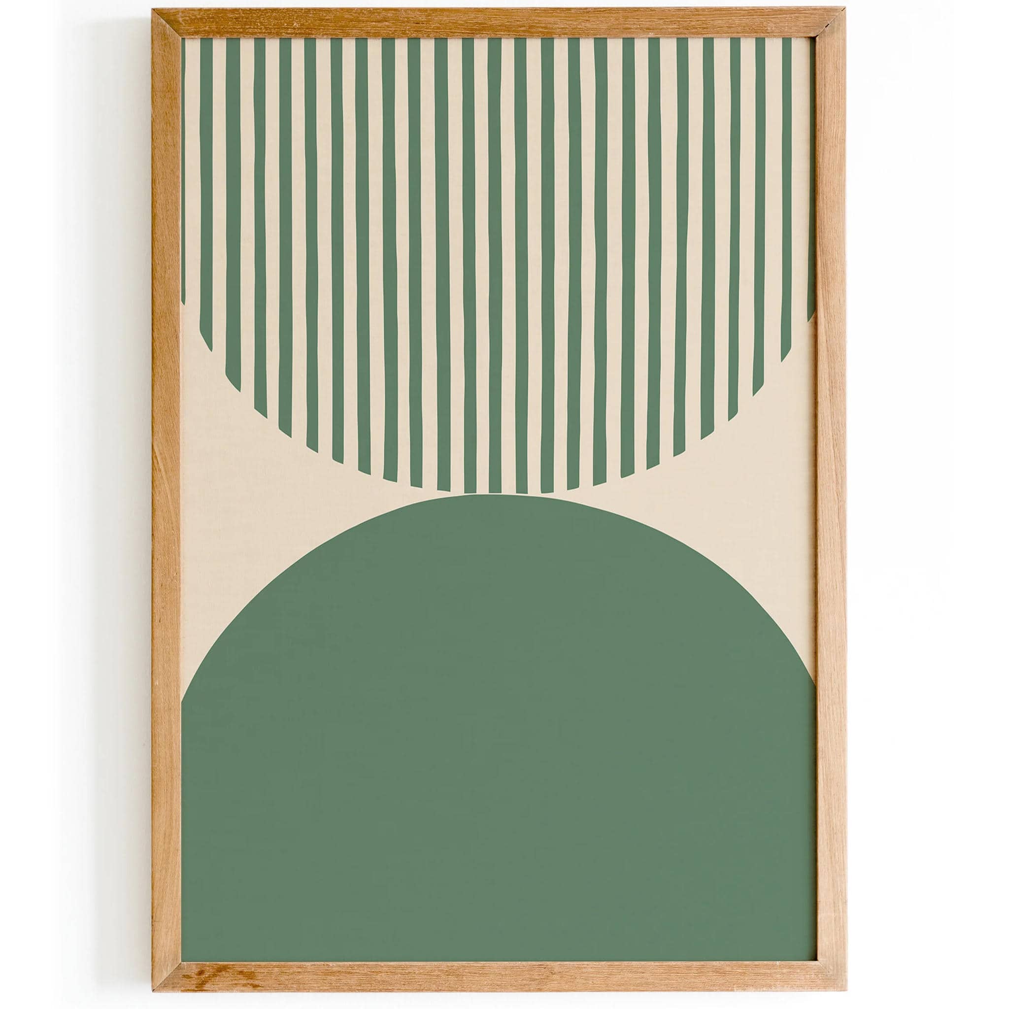 Mint Modern Geometric Art Print 2025 – HypeSheriff