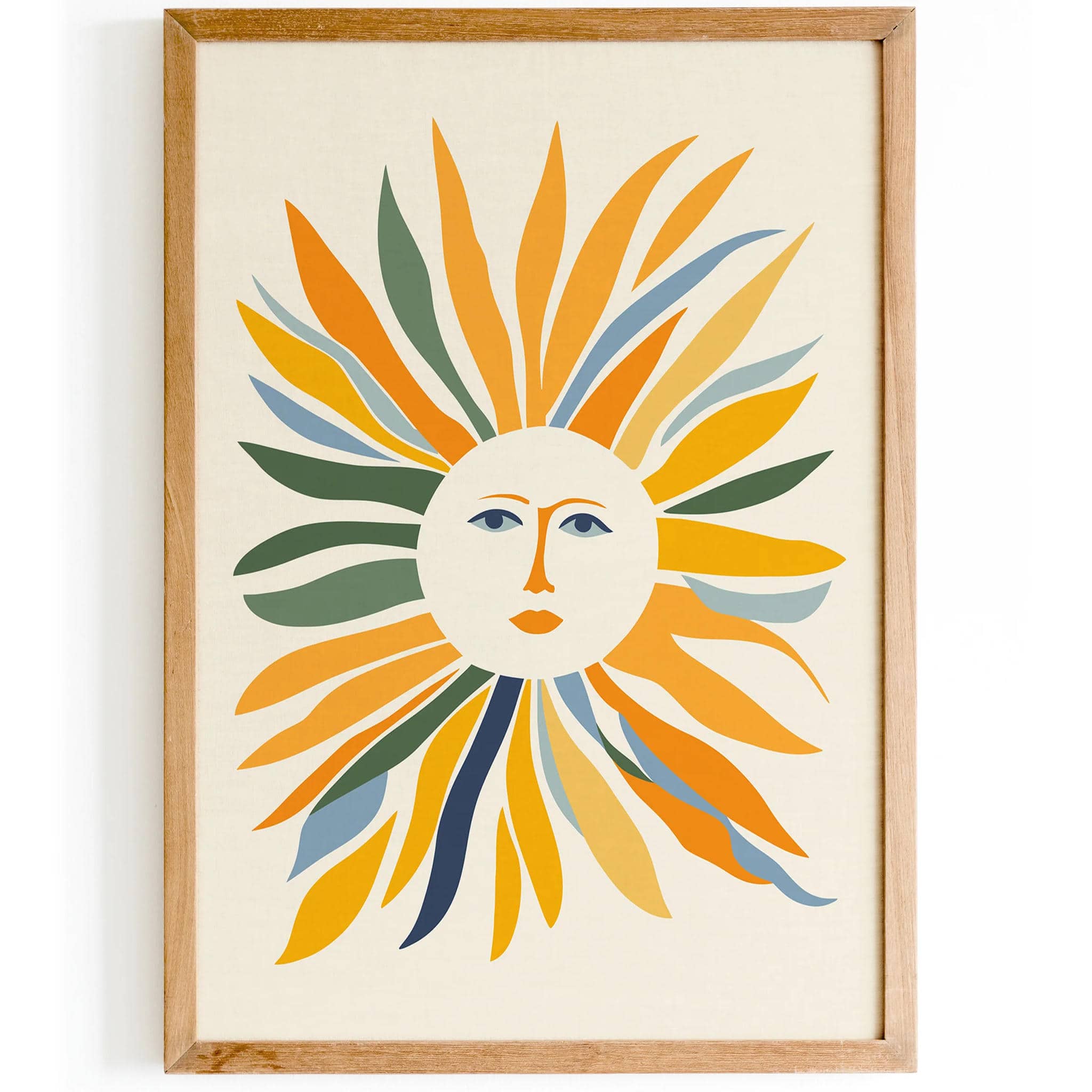 Mid-Century Modern Sunny Mood Art Print – HypeSheriff