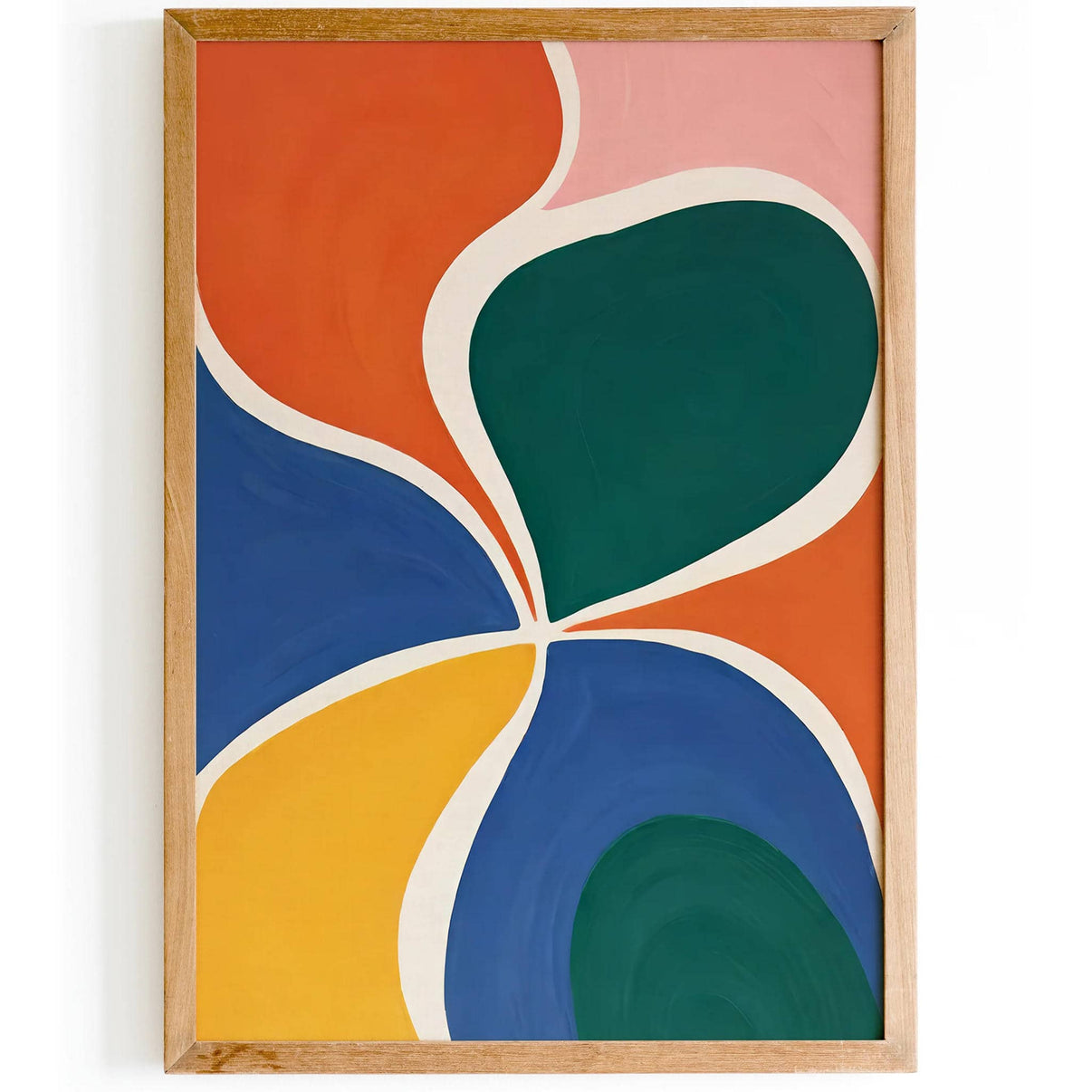 Modern Colorful Spots Art Print – HypeSheriff