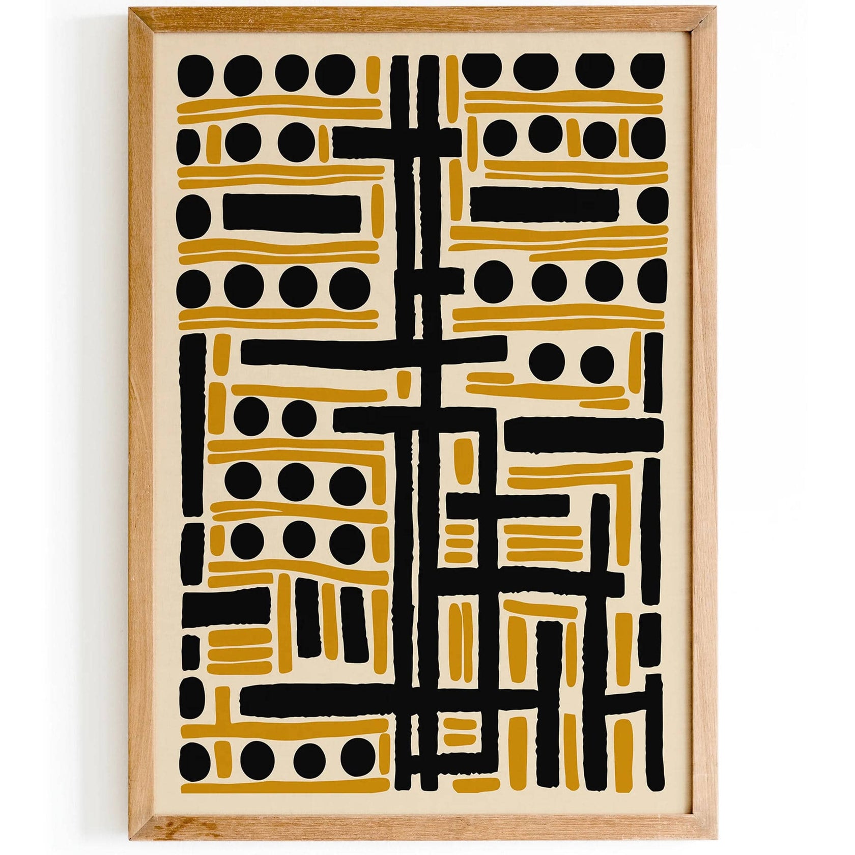 Mid-Century Ragged Edge Print – HypeSheriff