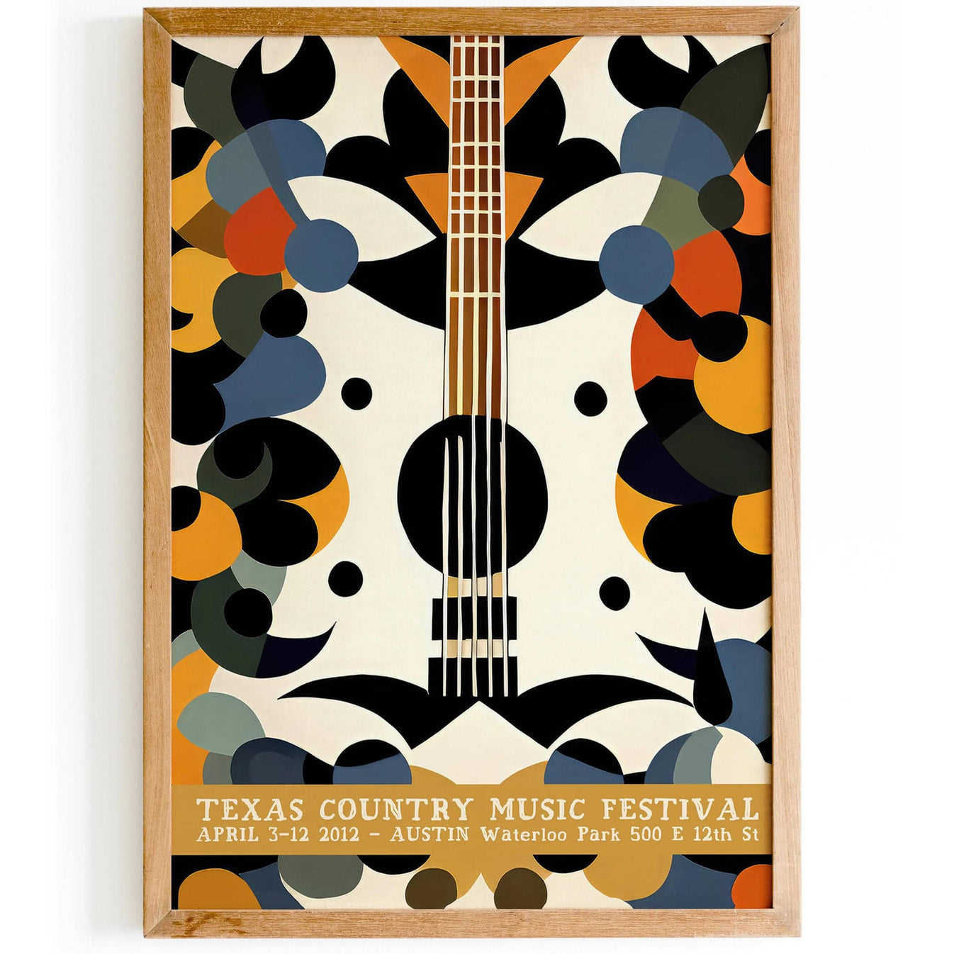 Texas Country Music Festival Poster Print – HypeSheriff