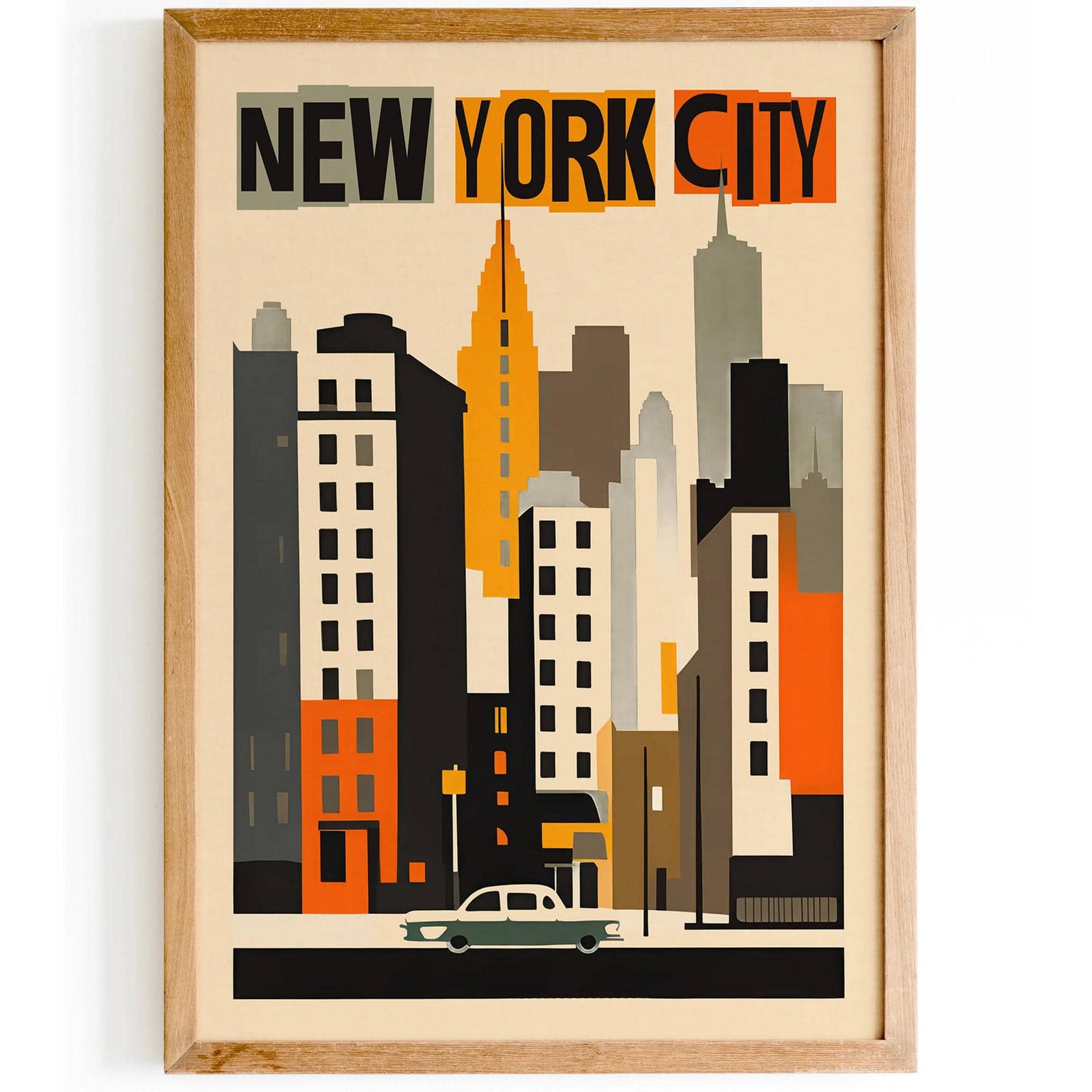 NYC Autumn Travel Poster – HypeSheriff