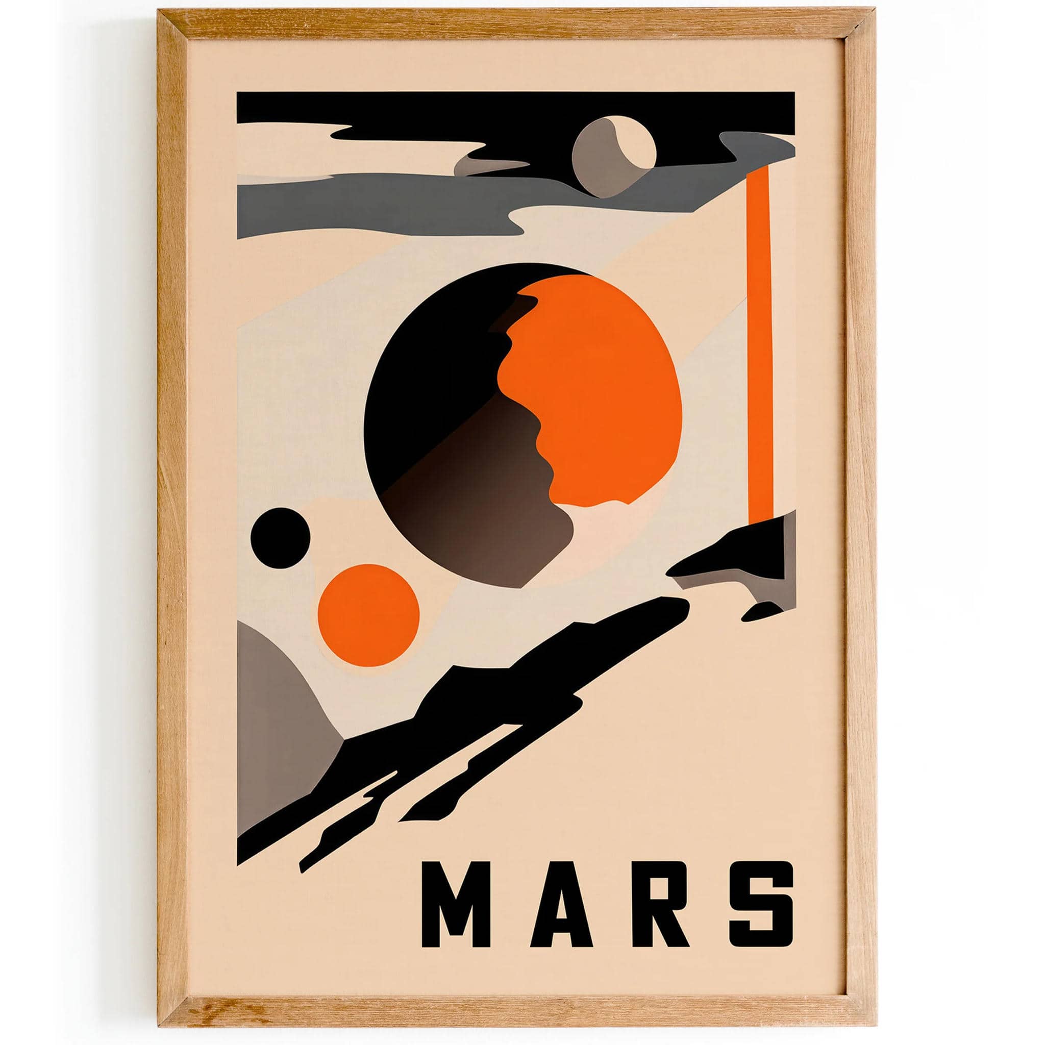 MARS - Minimalist Space Poster – HypeSheriff