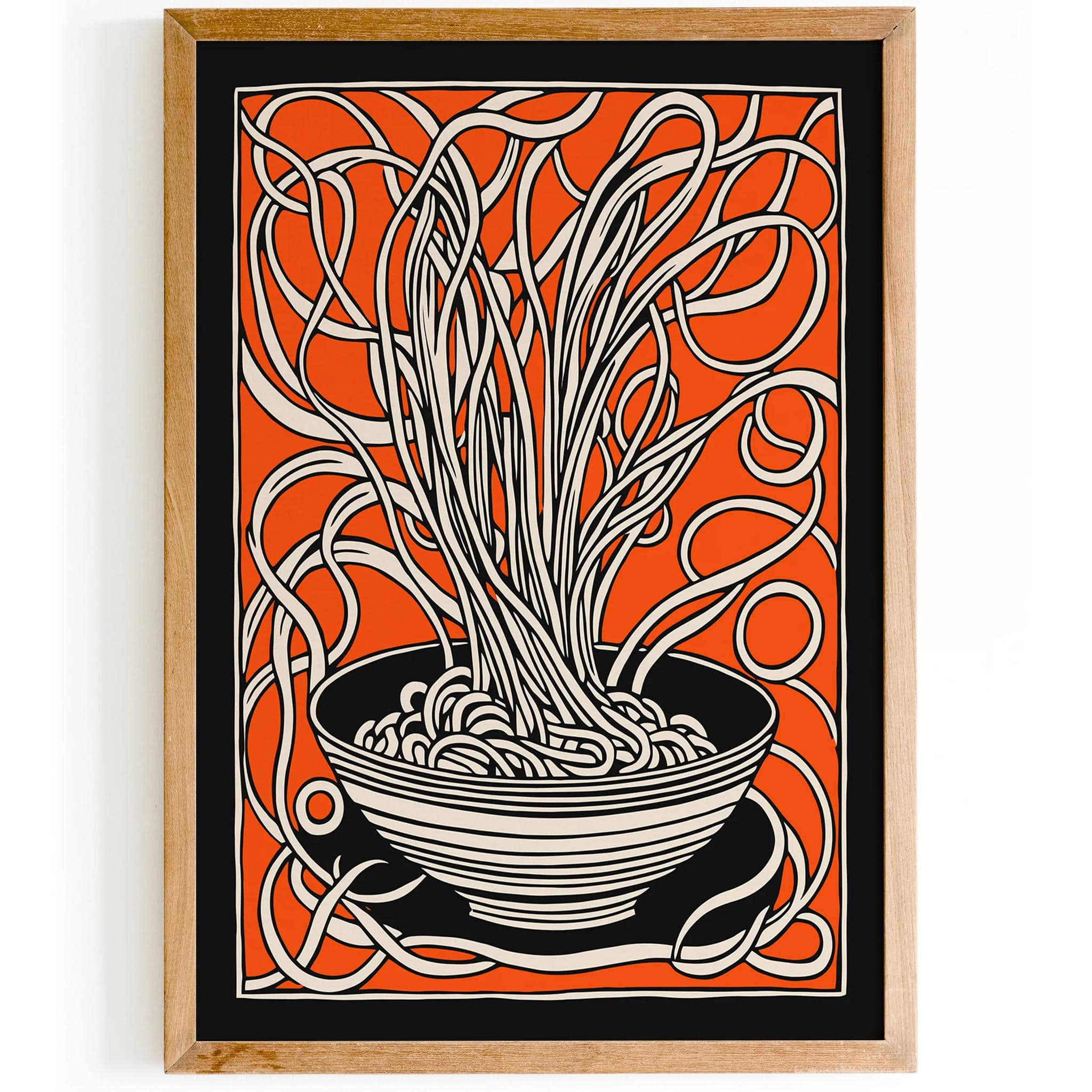 Crazy Spaghetti Kitchen Wall Decor – HypeSheriff