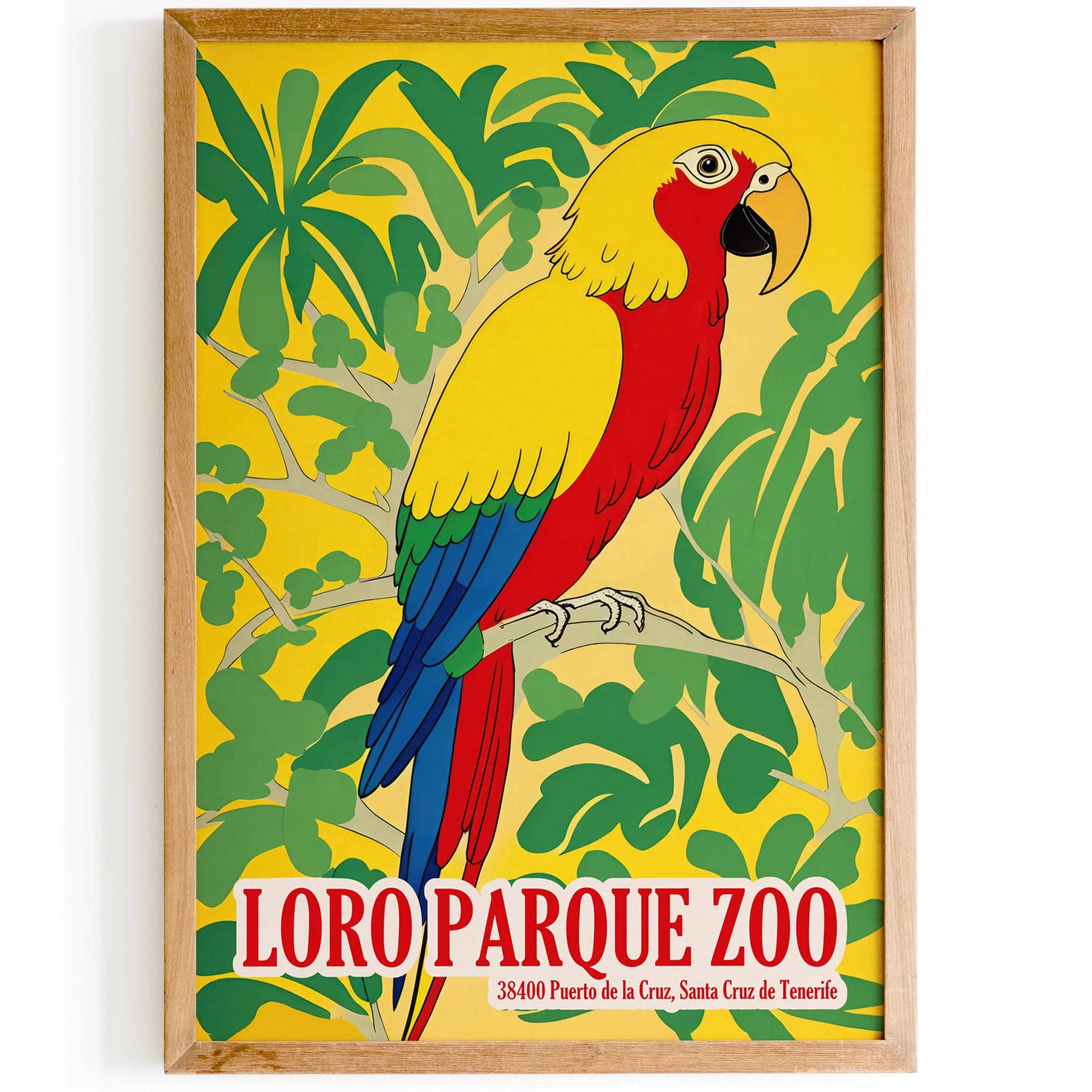 Loro Parque Zoo Parrot Poster – HypeSheriff