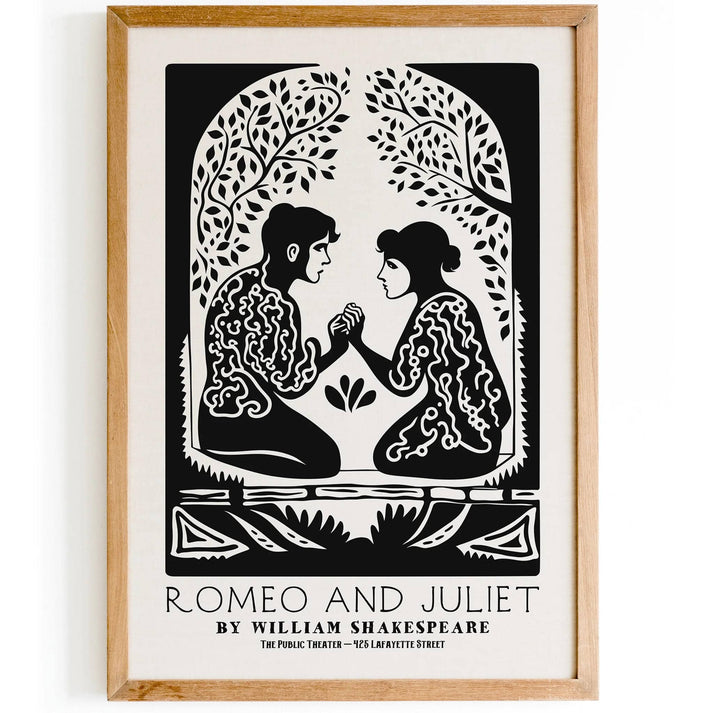 Romeo and Juliet Shakespeare Theater Poster – HypeSheriff