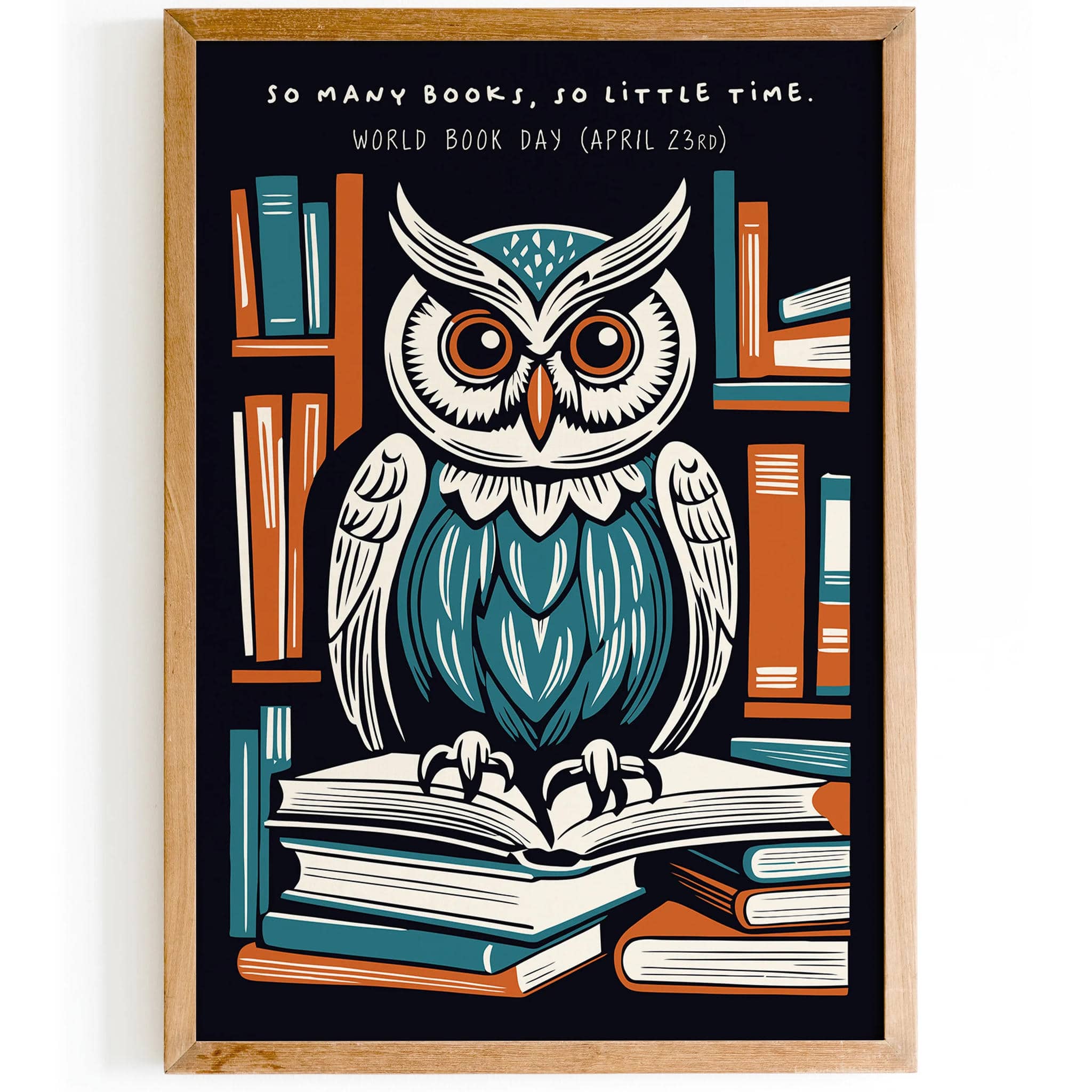 Library Wall Decor Print – HypeSheriff