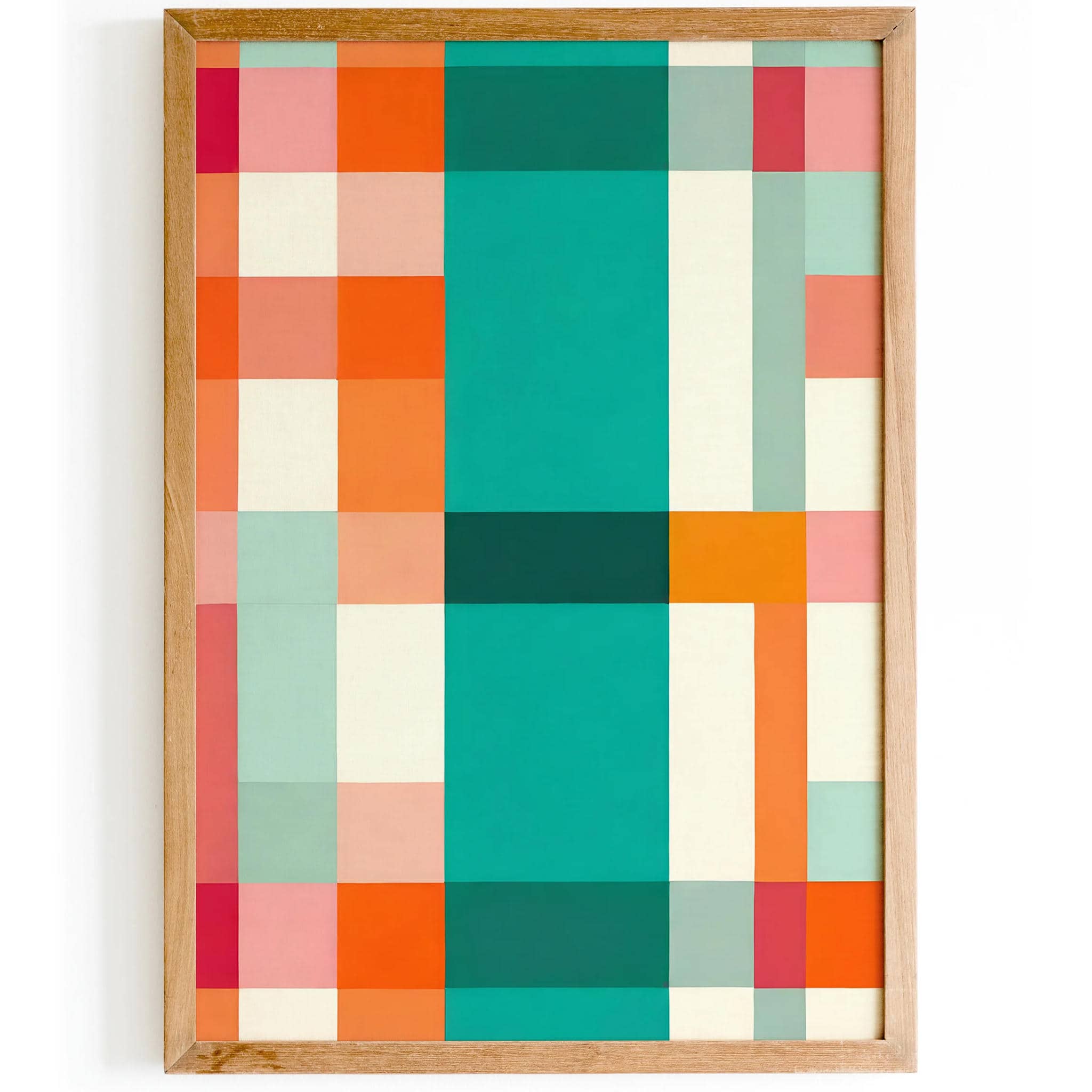 Cute Girly Colors Modern Art Print – HypeSheriff