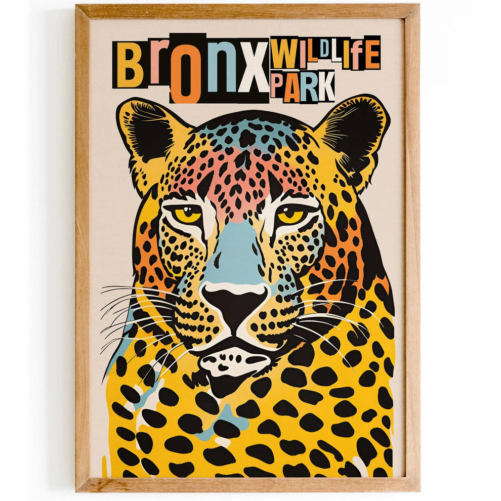 Bronx Wildlife Park Vintage Zoo Poster – HypeSheriff