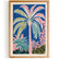 Colorful Tropical Palm Tree Poster – HypeSheriff