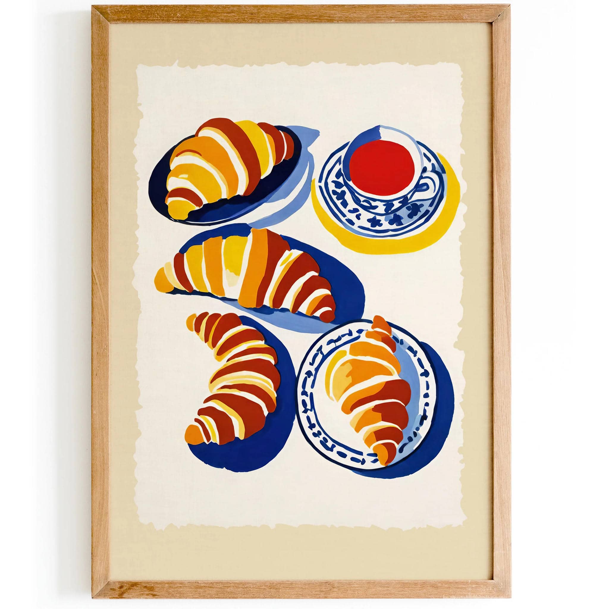 French Croissants Art Print – HypeSheriff
