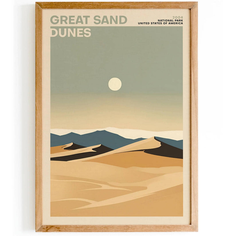 Great Sand Dunes National Park Poster – HypeSheriff