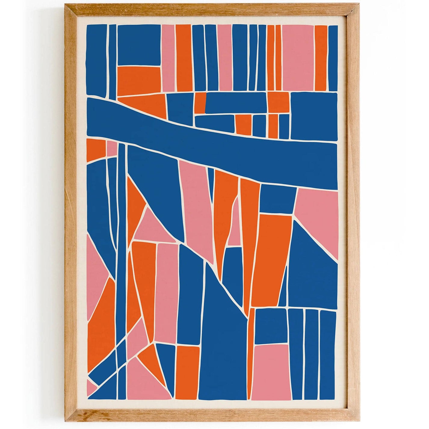 Retro Modern Blue Home Art – HypeSheriff