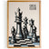 Chess Club Modern Minimalist Poster – HypeSheriff
