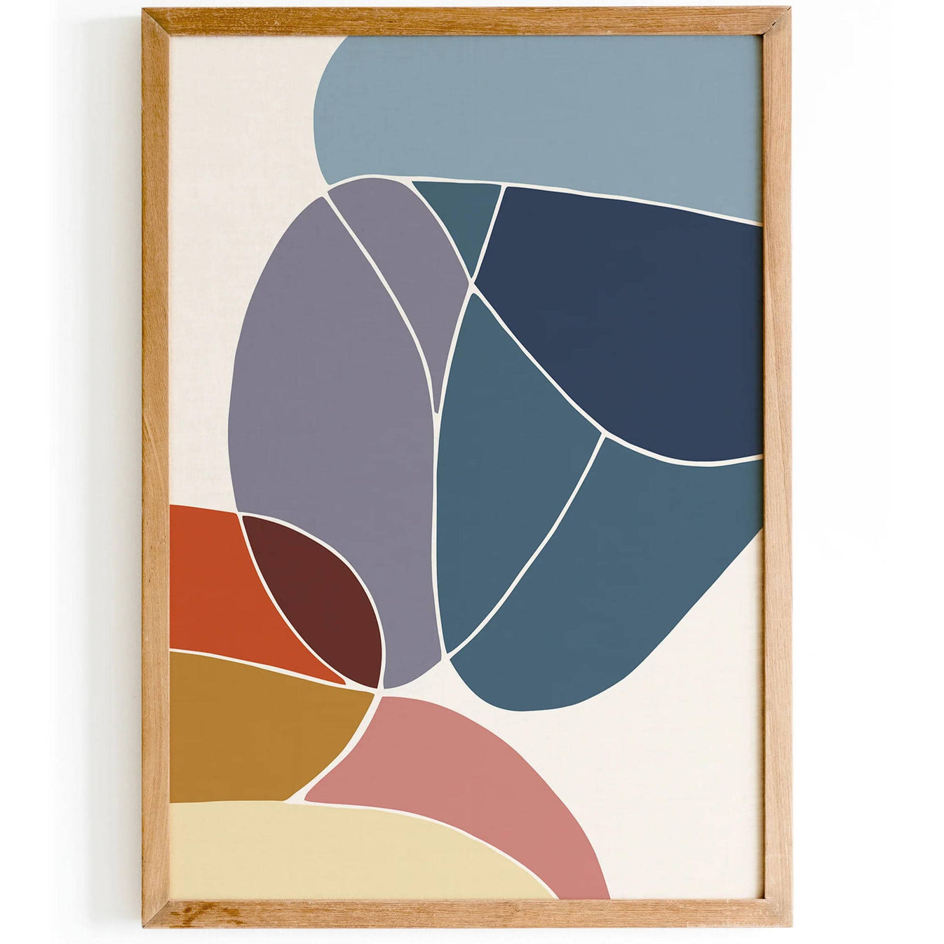 Nordic Colorful Abstract Poster 2024 – HypeSheriff