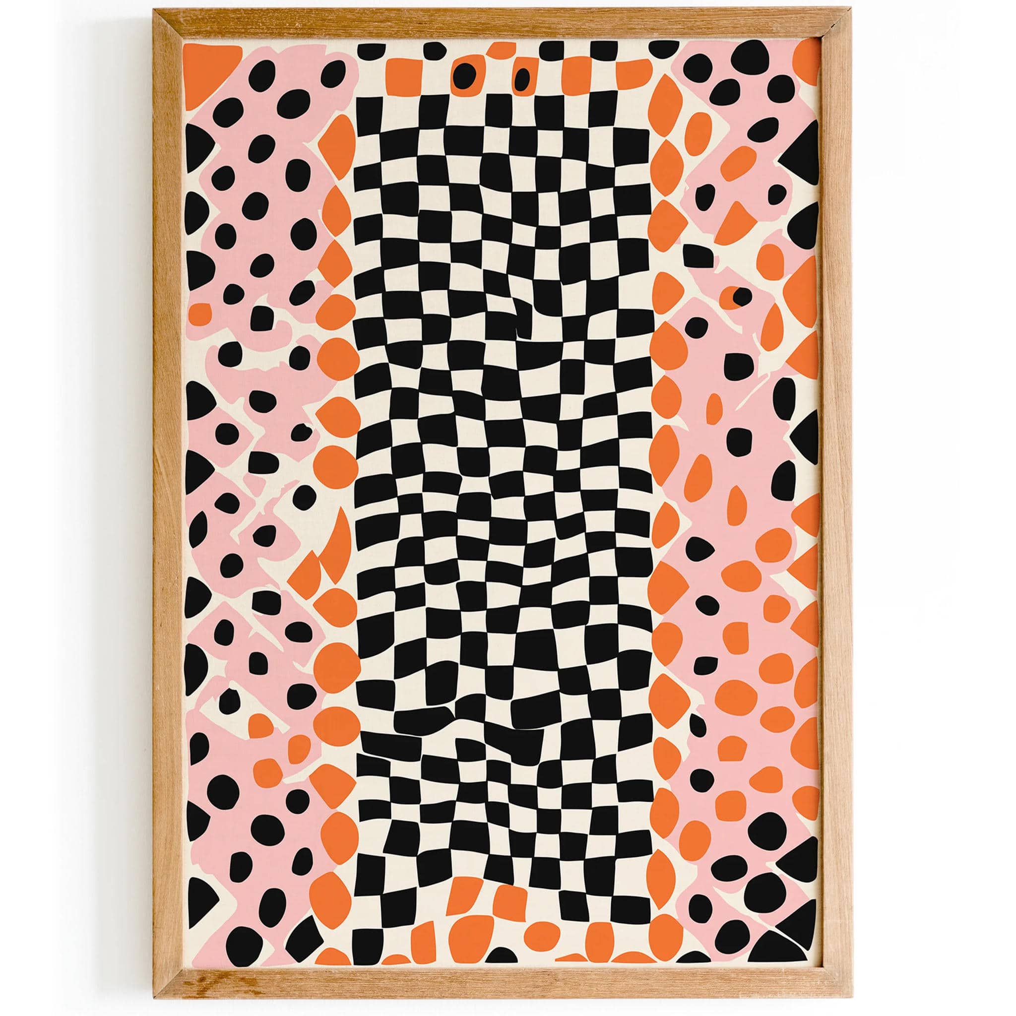 Mid Century Modern Pattern Art Print – HypeSheriff