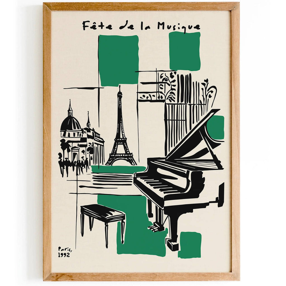 Fete de la Musique Paris Music Poster – HypeSheriff
