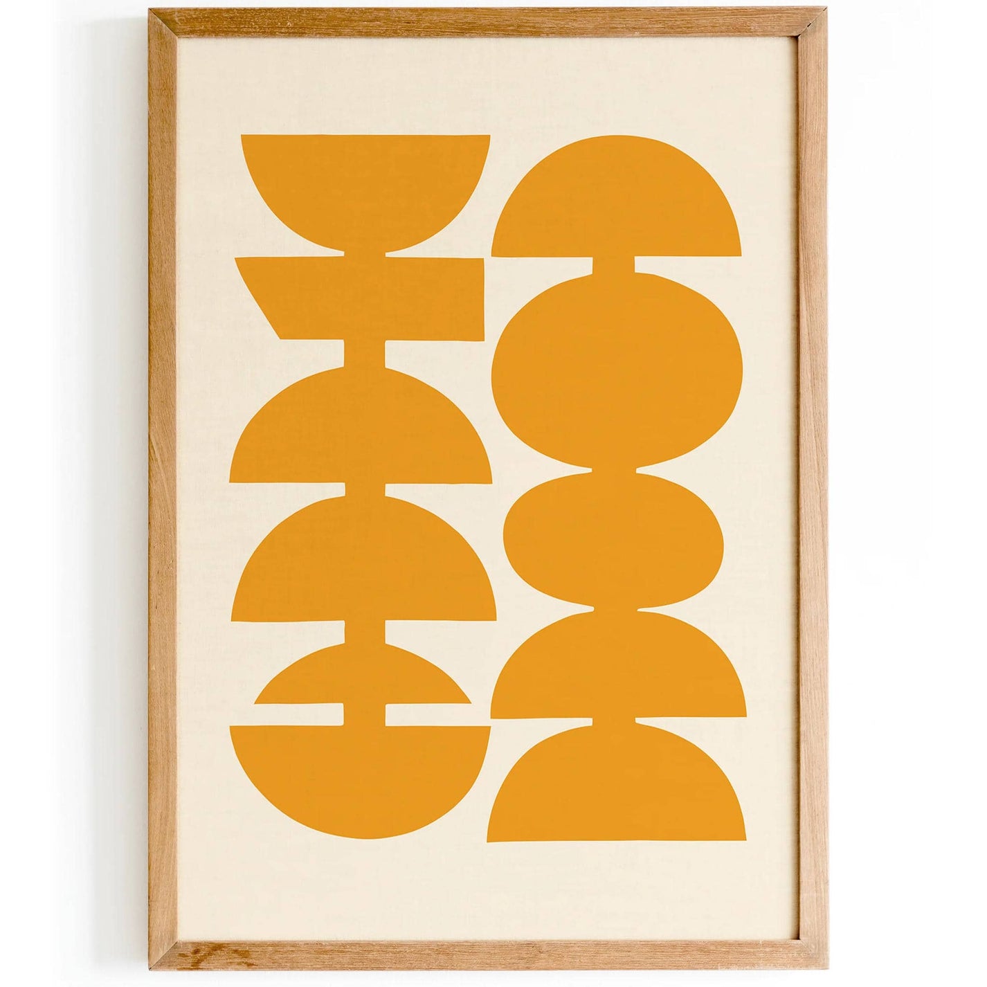 Yellow Mid Century Modern Print – HypeSheriff