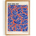 Great Coral Reef Retro Blue Poster – HypeSheriff