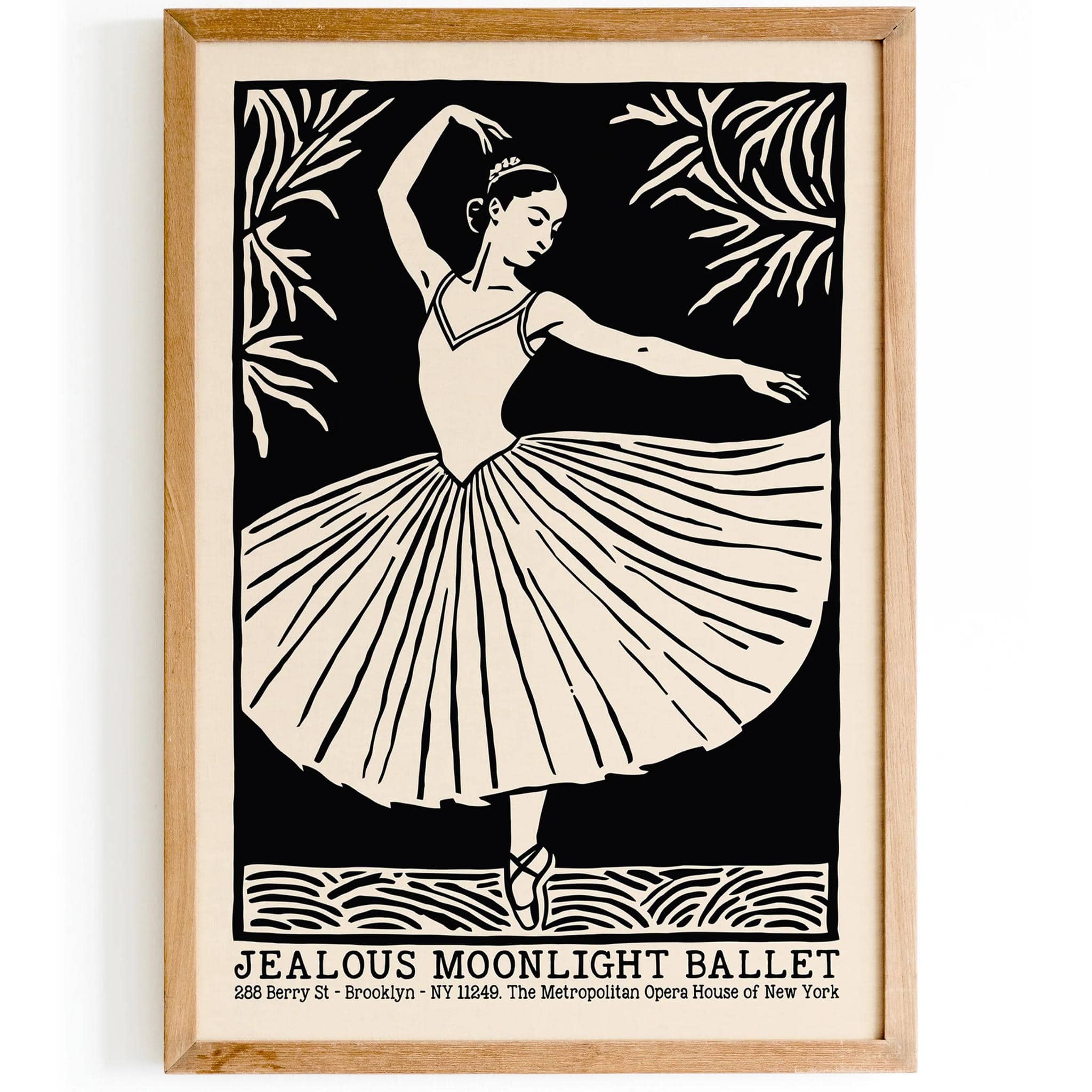 Jealous Ballet Retro Poster – HypeSheriff