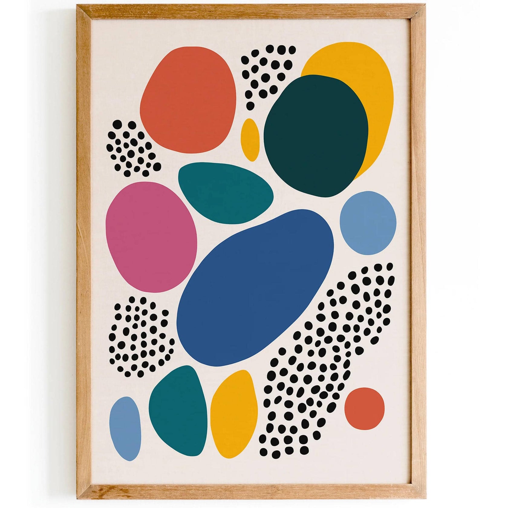 Abstract Colorful Spots Poster – HypeSheriff