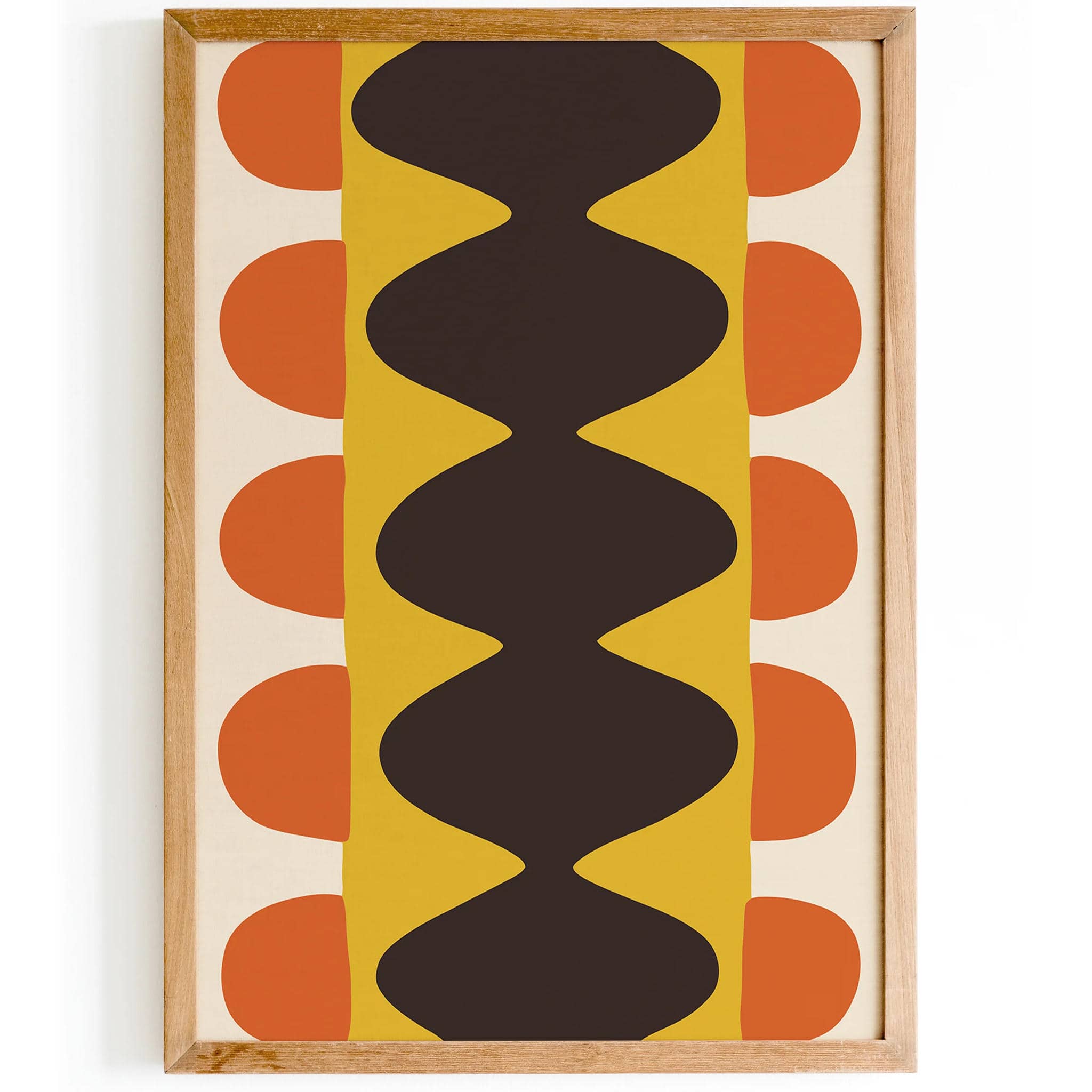 70s Retro Abstract Art Print – HypeSheriff
