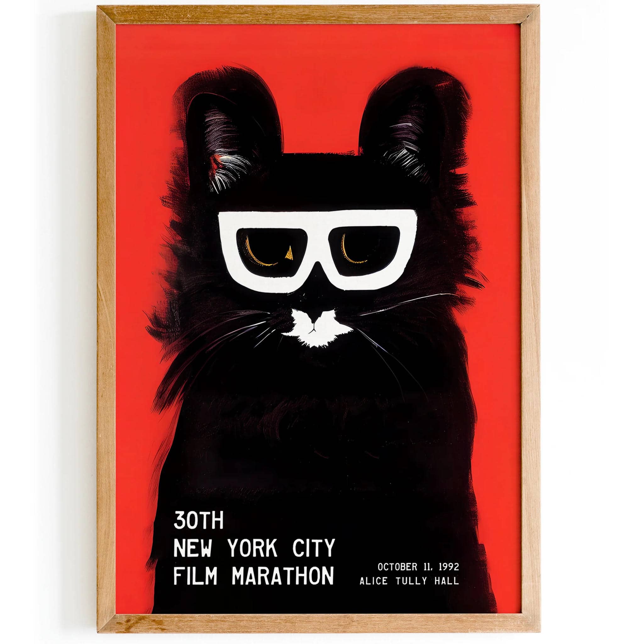 NYC Film Marathon Cat Poster – HypeSheriff