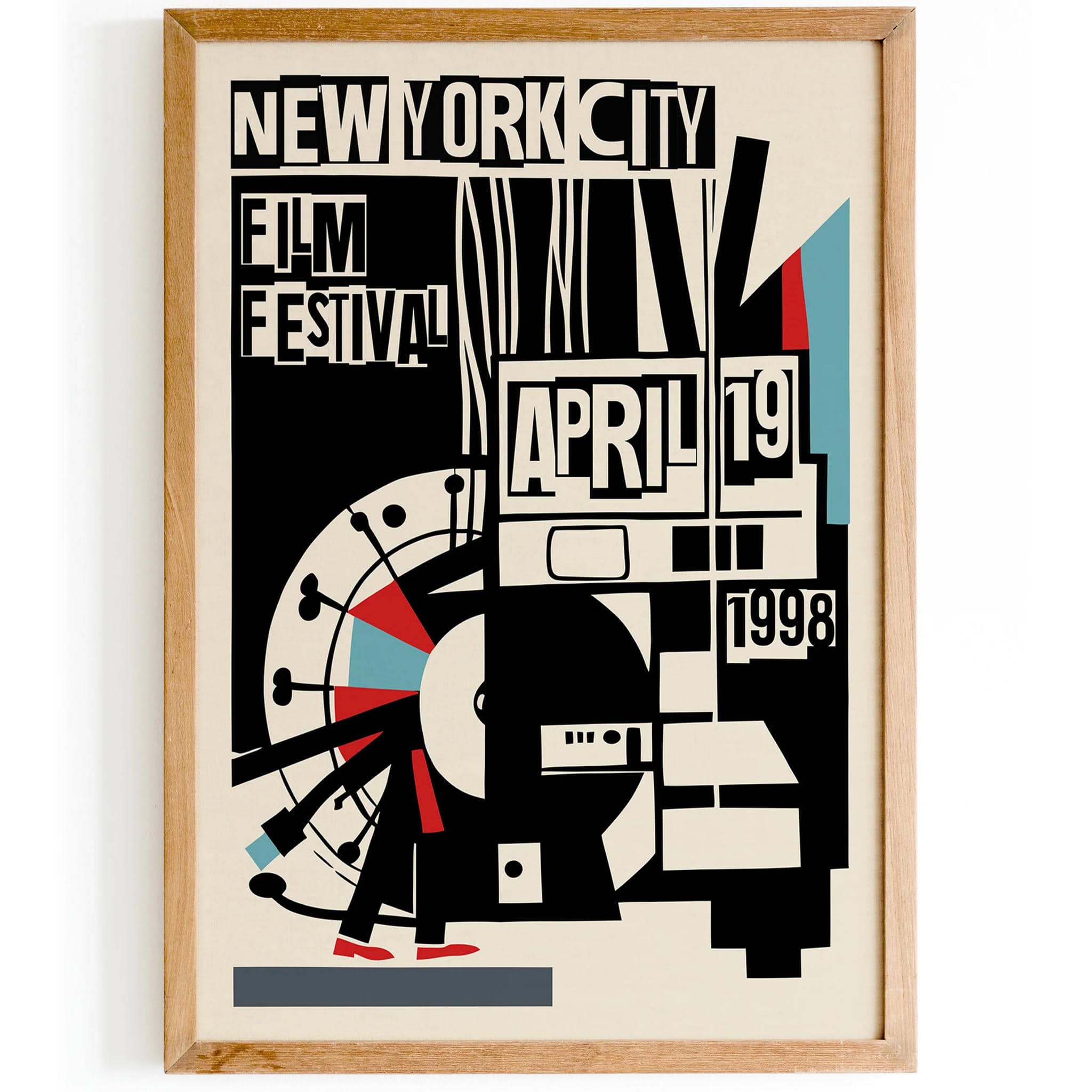 NYC Film Festival 1998 Retro Poster – HypeSheriff