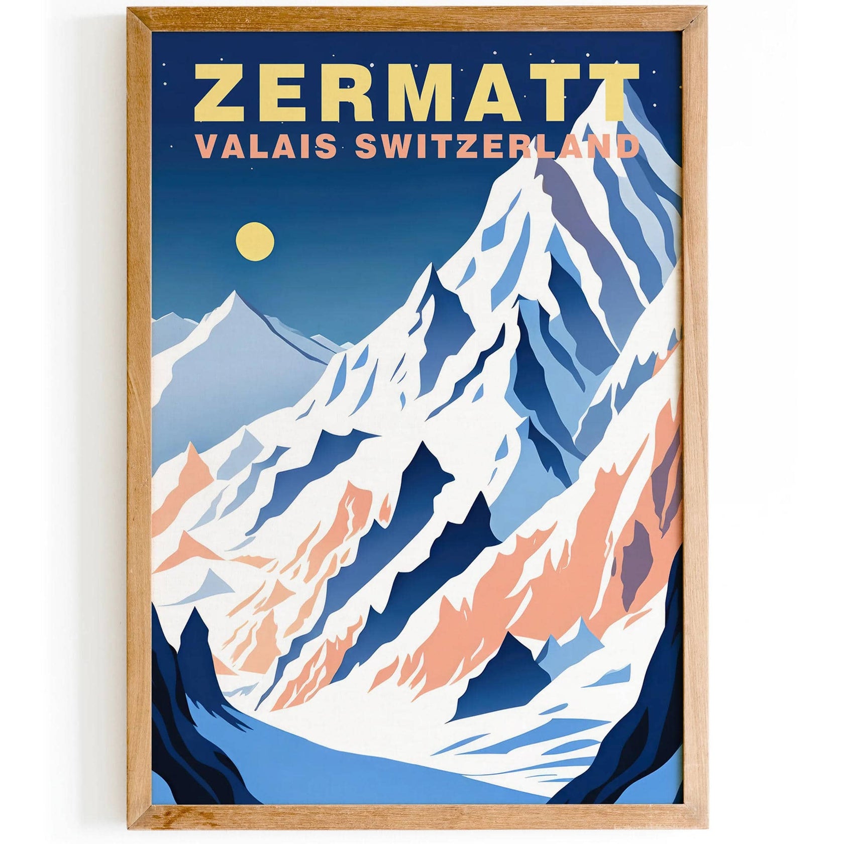 Zermatt - Swiss Travel Poster – HypeSheriff