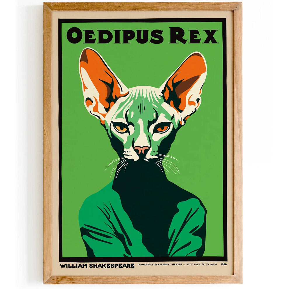 Oedipus Rex - Shakespeare Poster – HypeSheriff