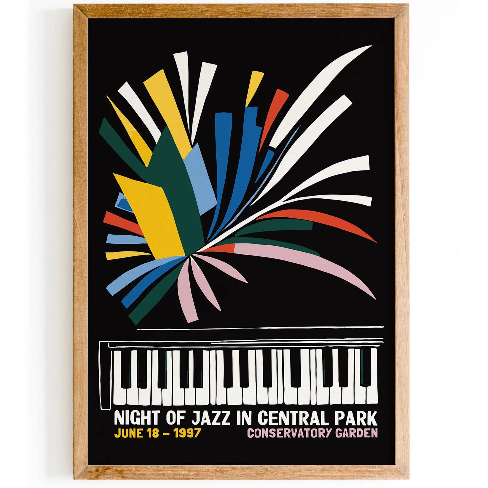 Night of Jazz 1997 Retro Poster – HypeSheriff