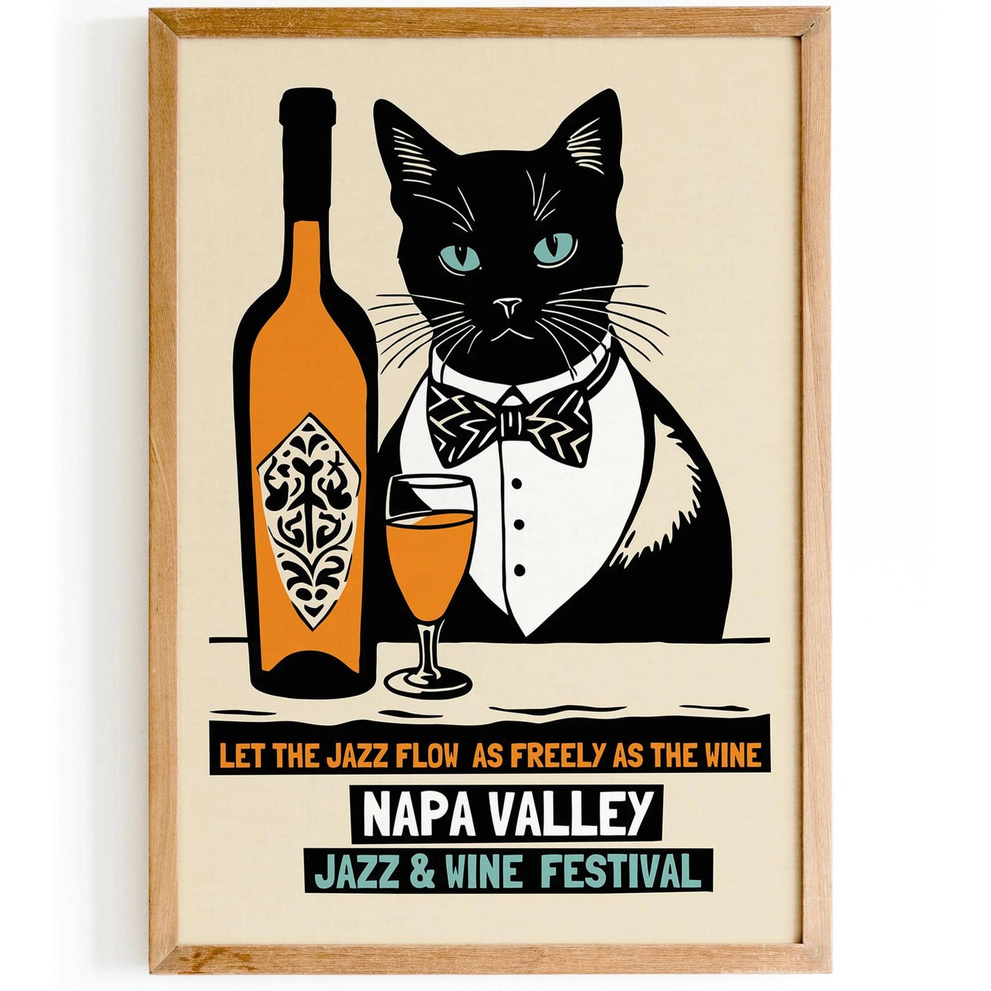 Napa Valley Jazz & Wine Festival Poster – HypeSheriff