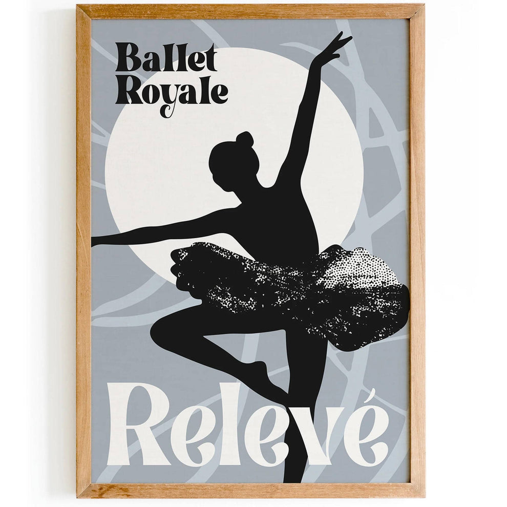 Releve Modern Ballet Art Print – HypeSheriff